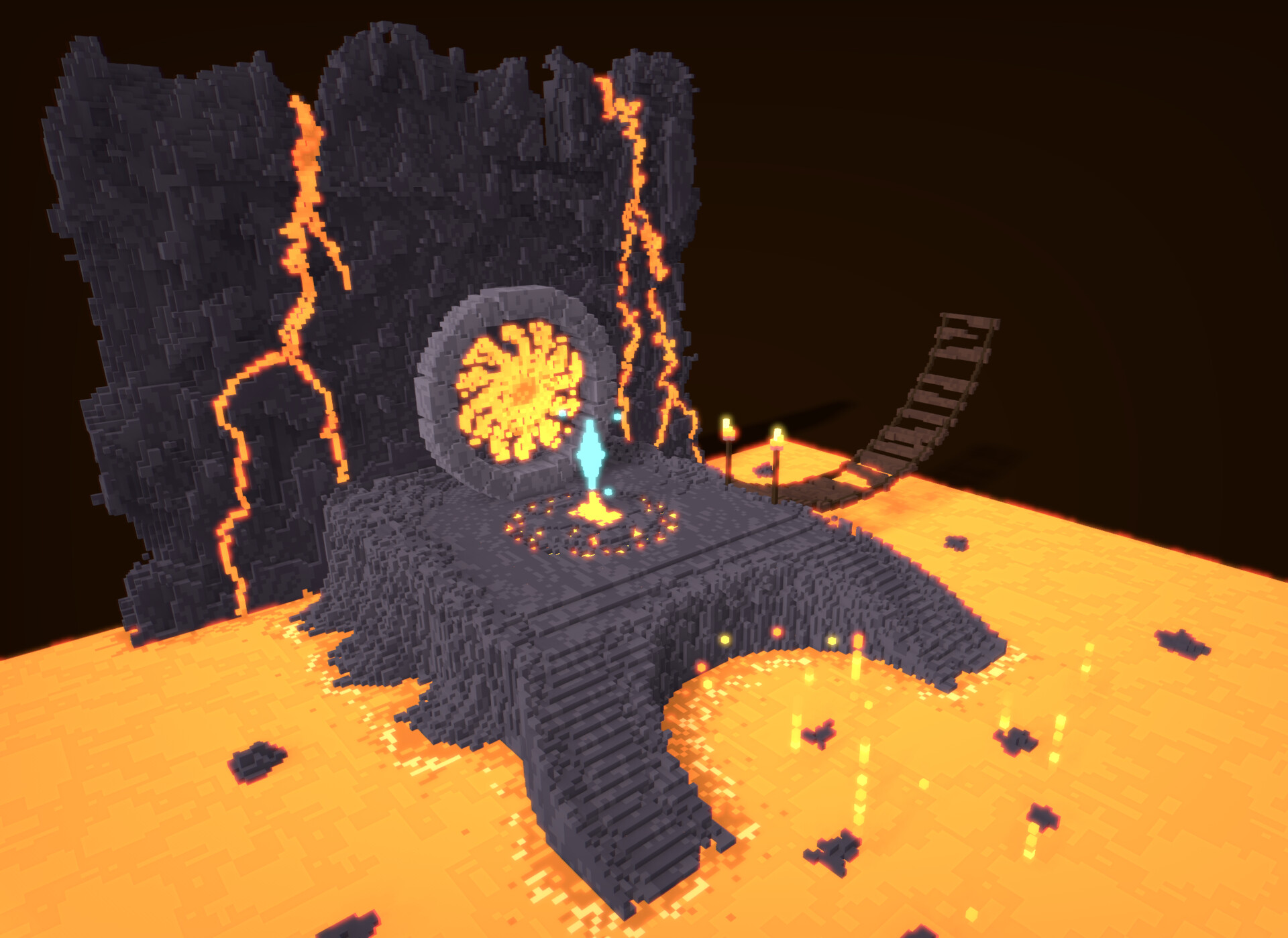 ArtStation - Lava Scene