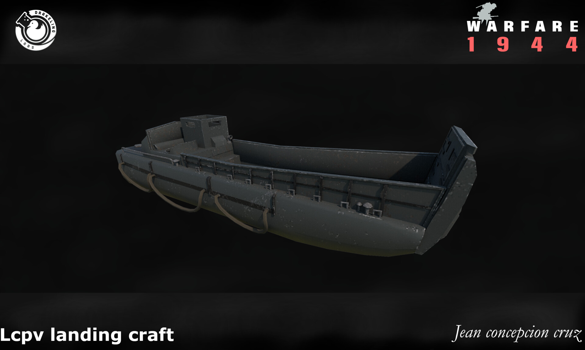 Jean Concepcion - Warfare 1944 LCPV American Landing craft