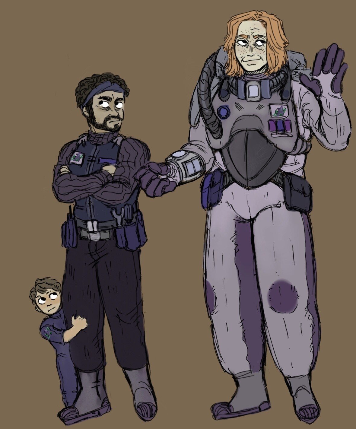 ArtStation - Space characters