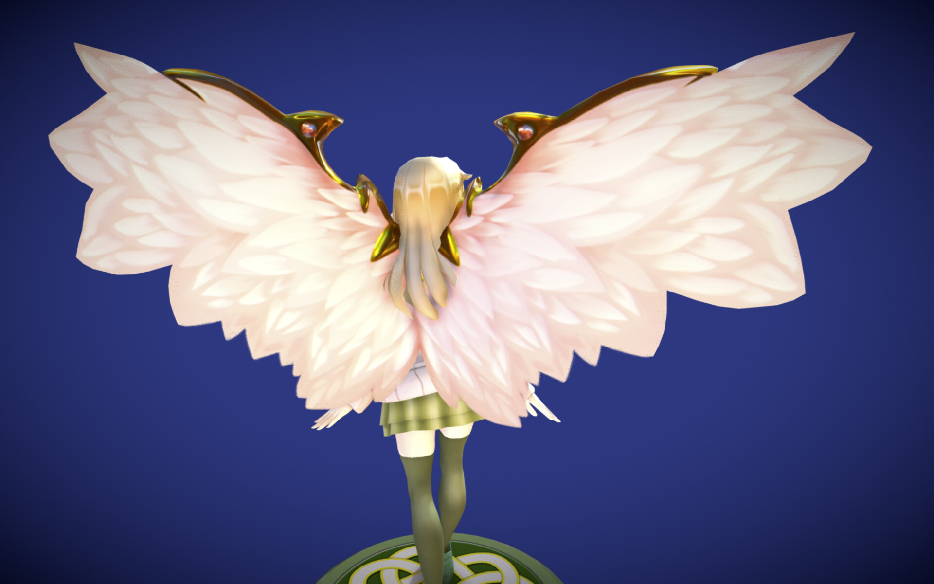 Leonardo Olivieri - Low-Poly-Animated-Fairy-Angel-Wings