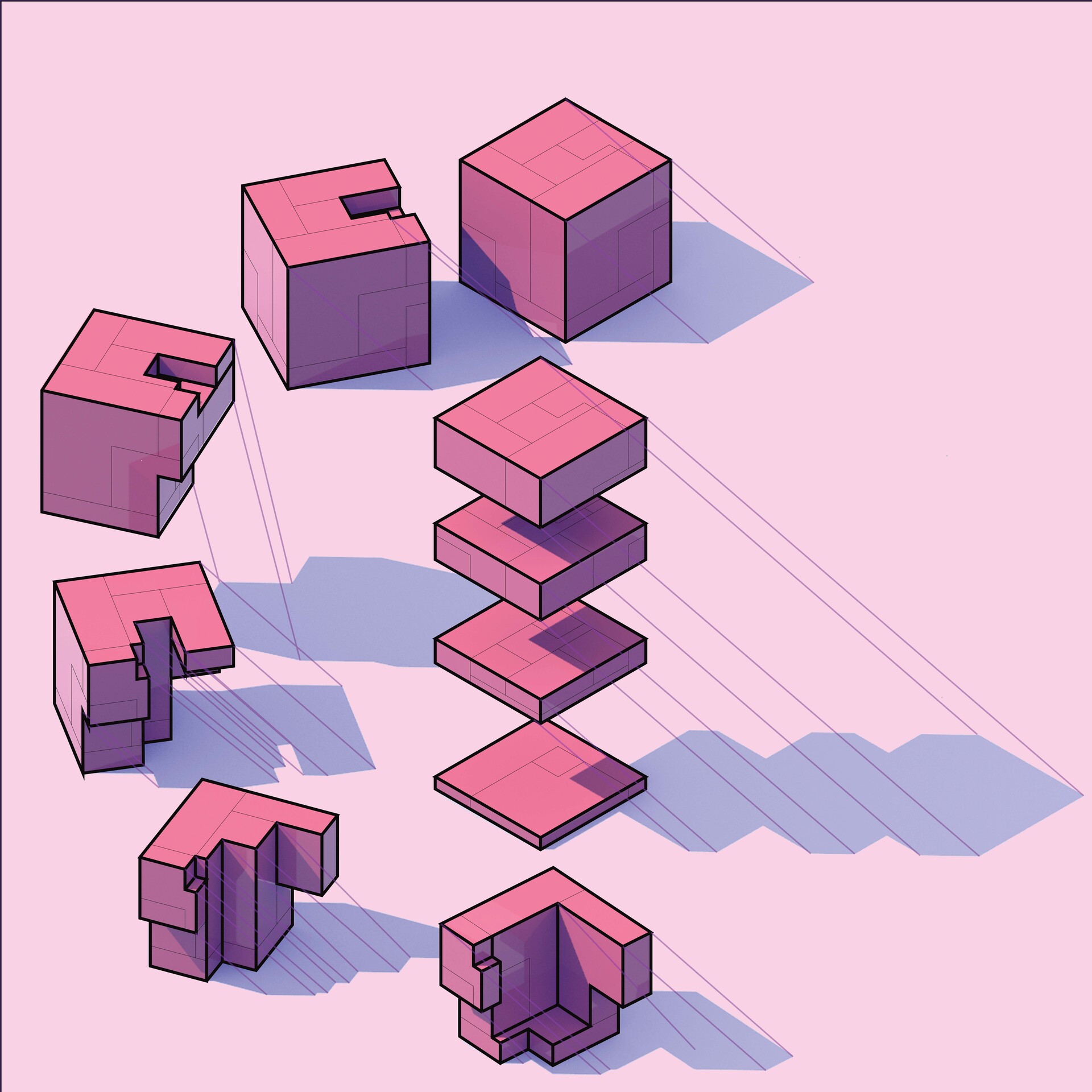 ArtStation - Building a Cube