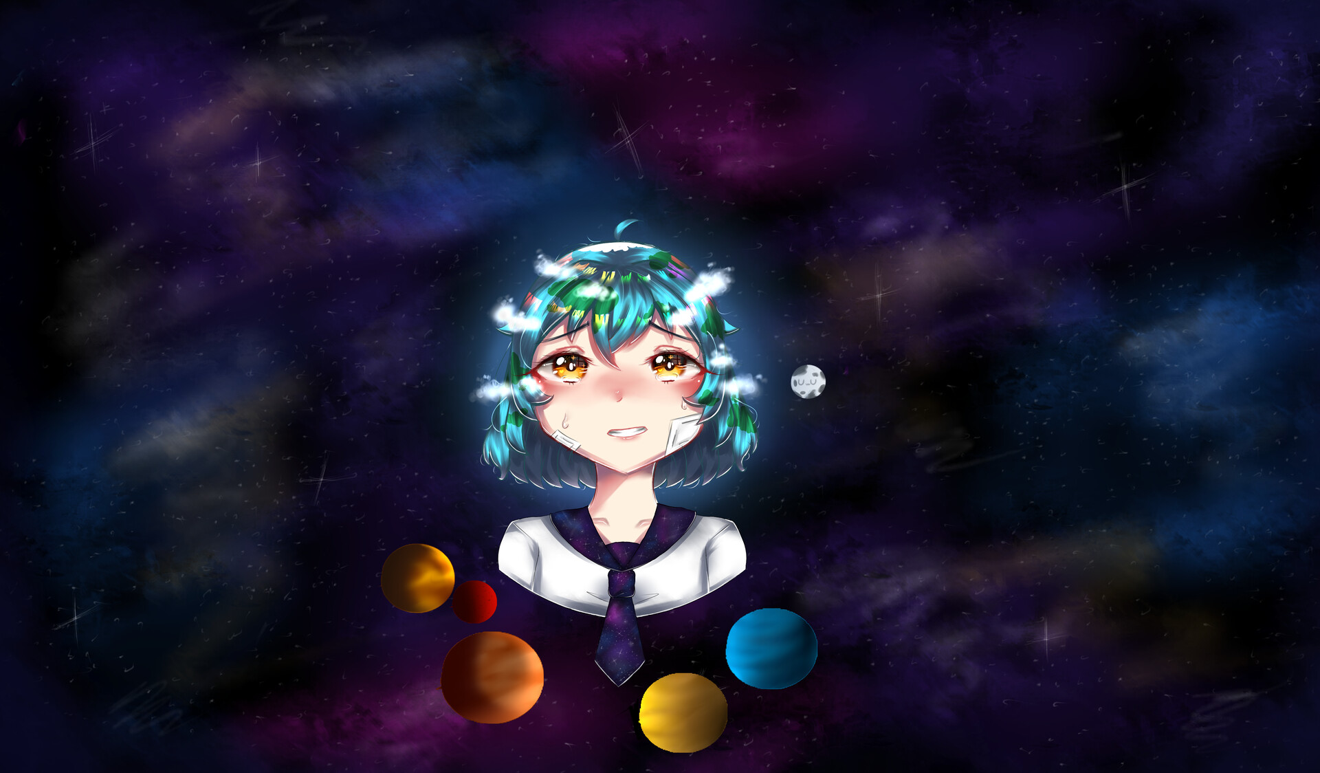 ArtStation - Earth Chan Fanart