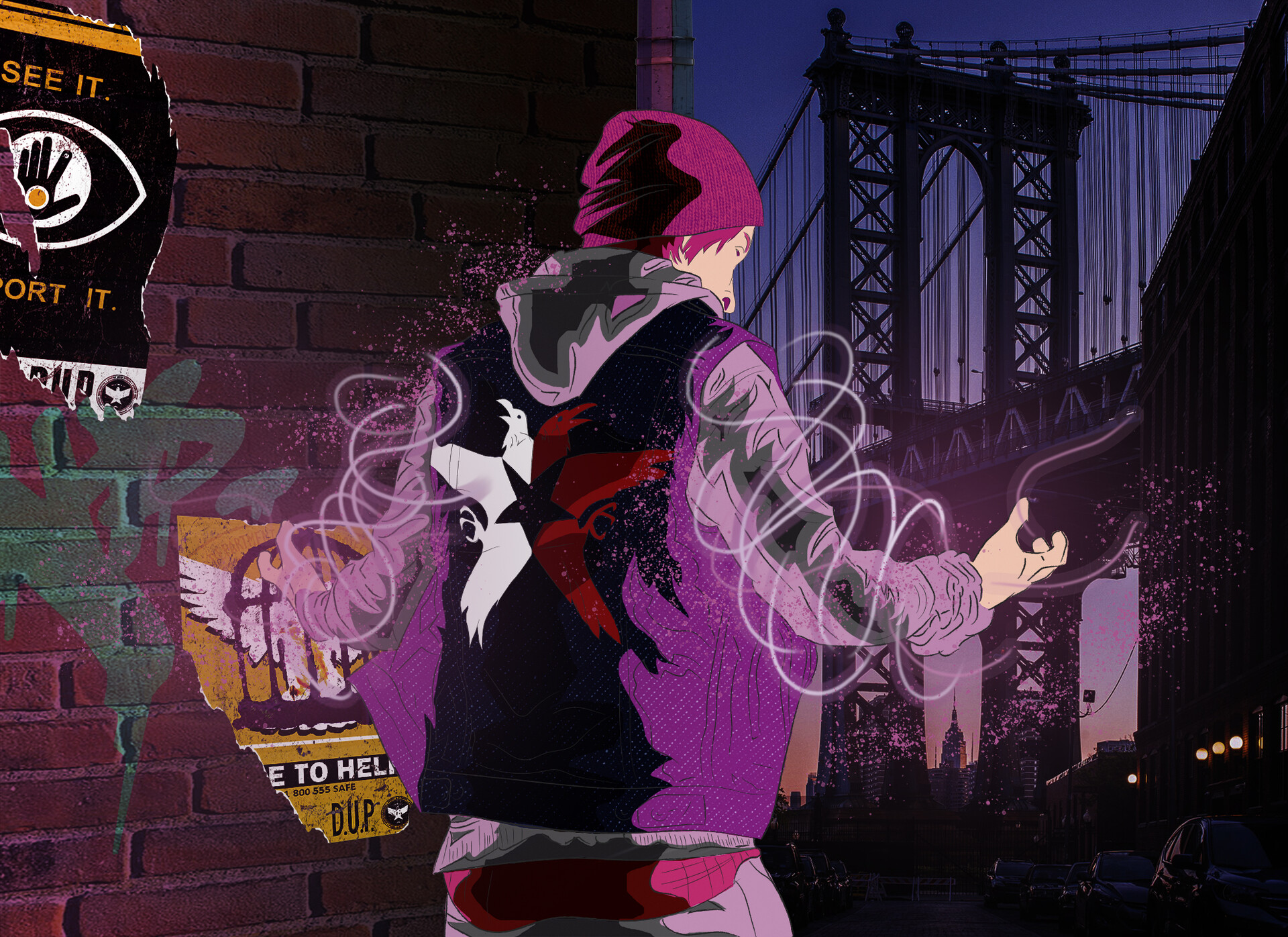 ArtStation - Infamous´s Delsin Fan Art