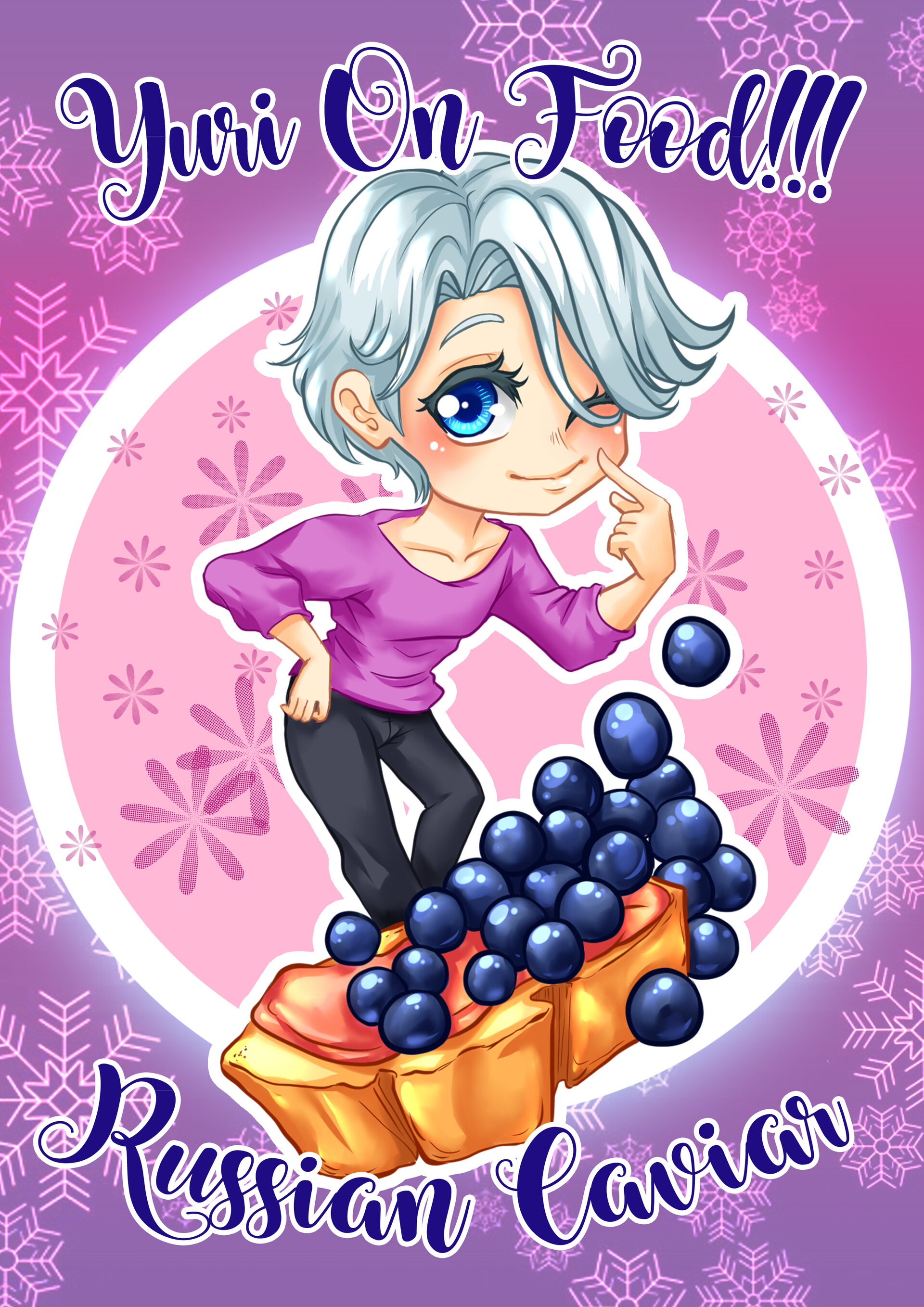 ArtStation - Yuri On Food!!! - Victor Nikiforov from YOI ♥ By SassyArts