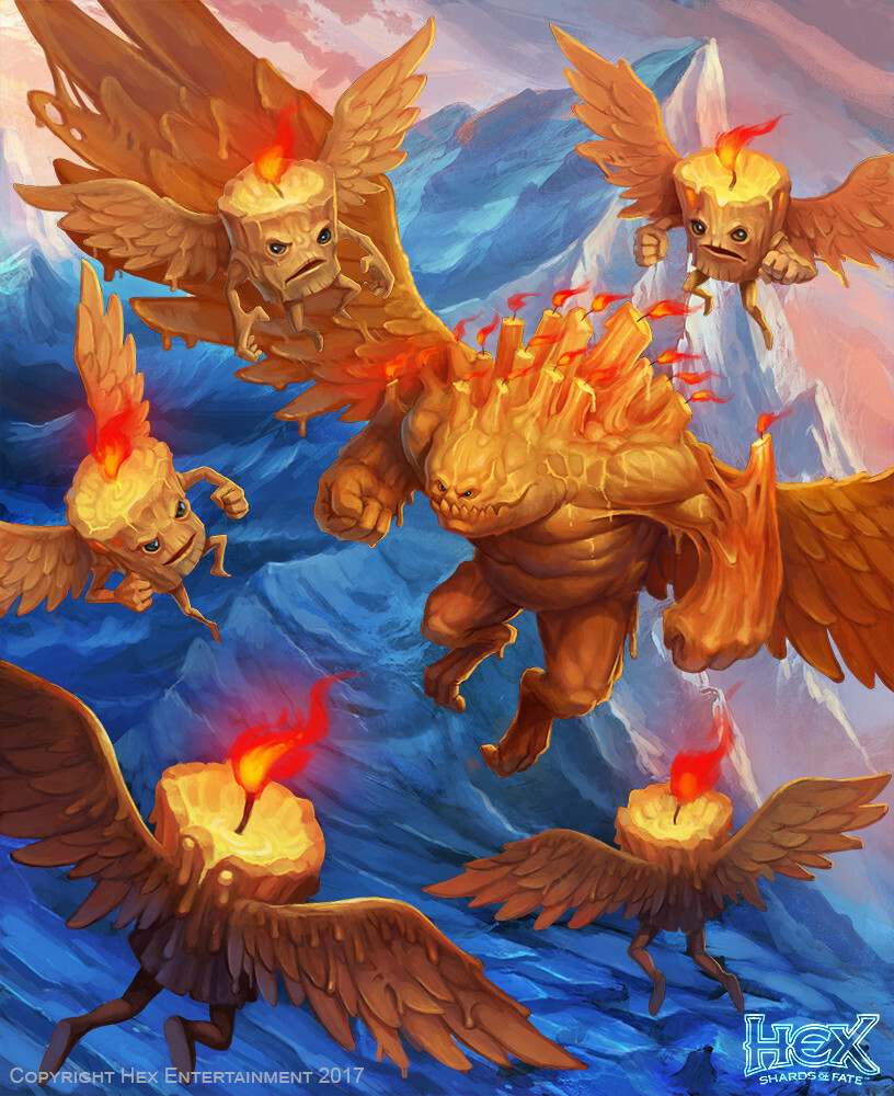 ArtStation - Hex Wings of Wax