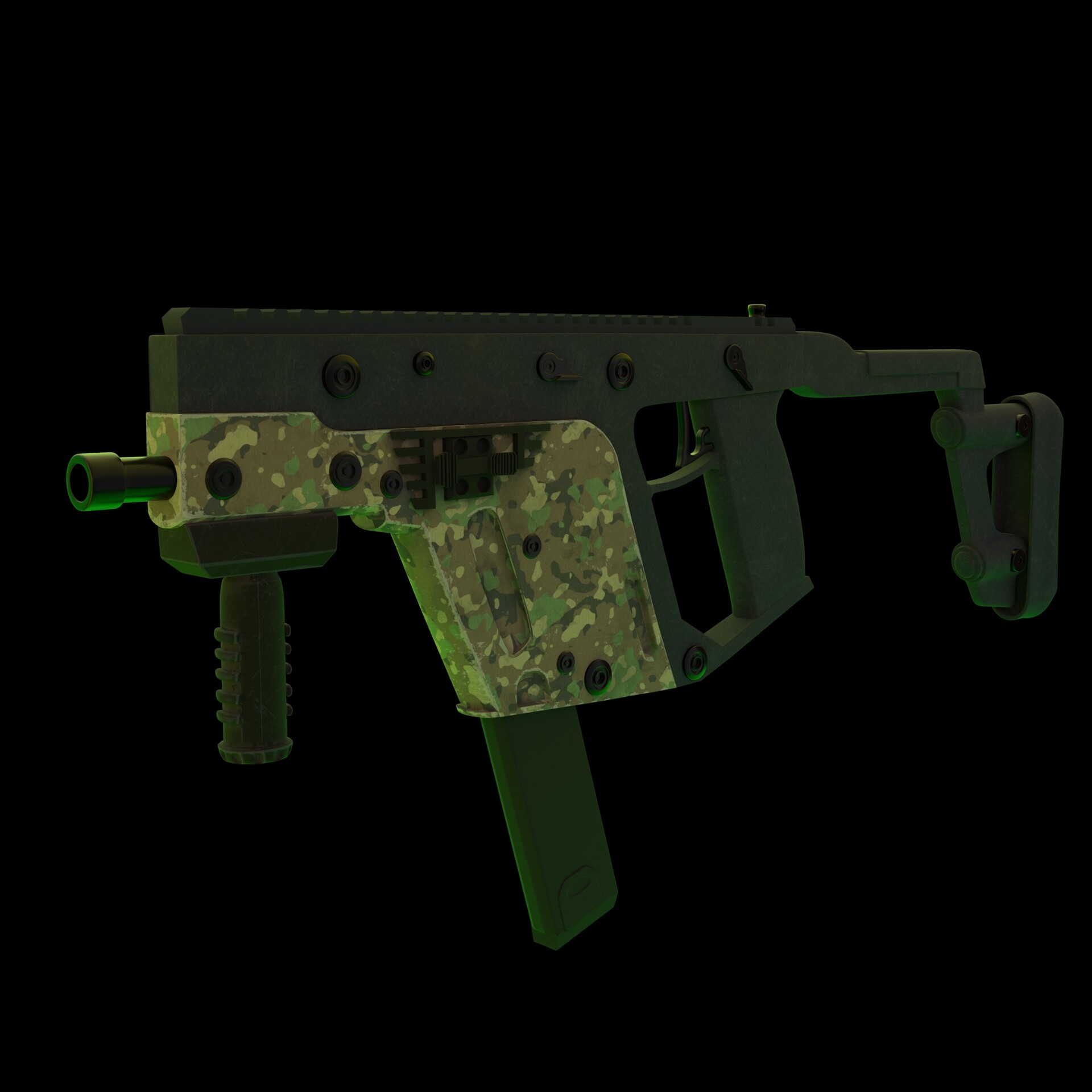 ArtStation - vector gun 3d model