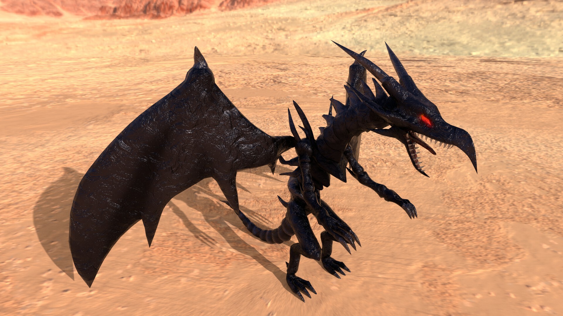 ArtStation - Yu gi oh Red Eyes Black Dragon