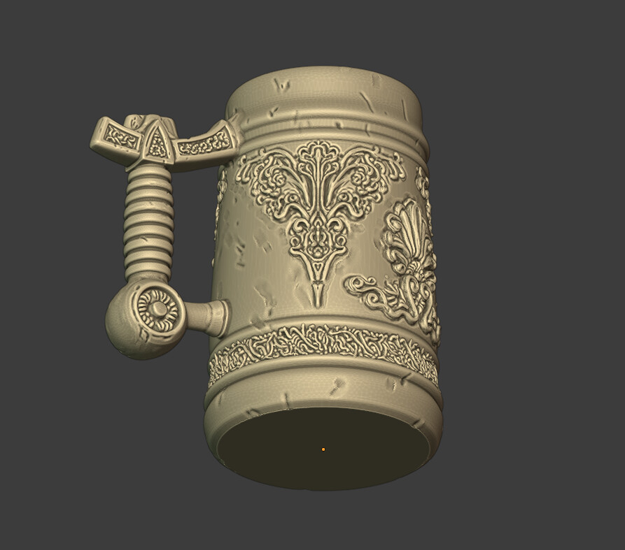 Josh Town - Beer mug from Witcher 3