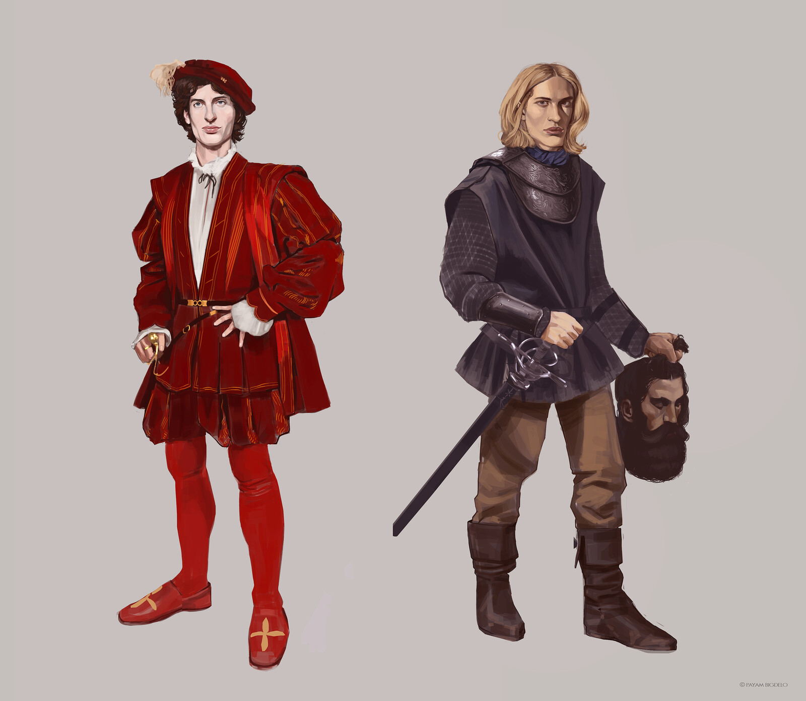 Payam Bigdelo - Medieval Character