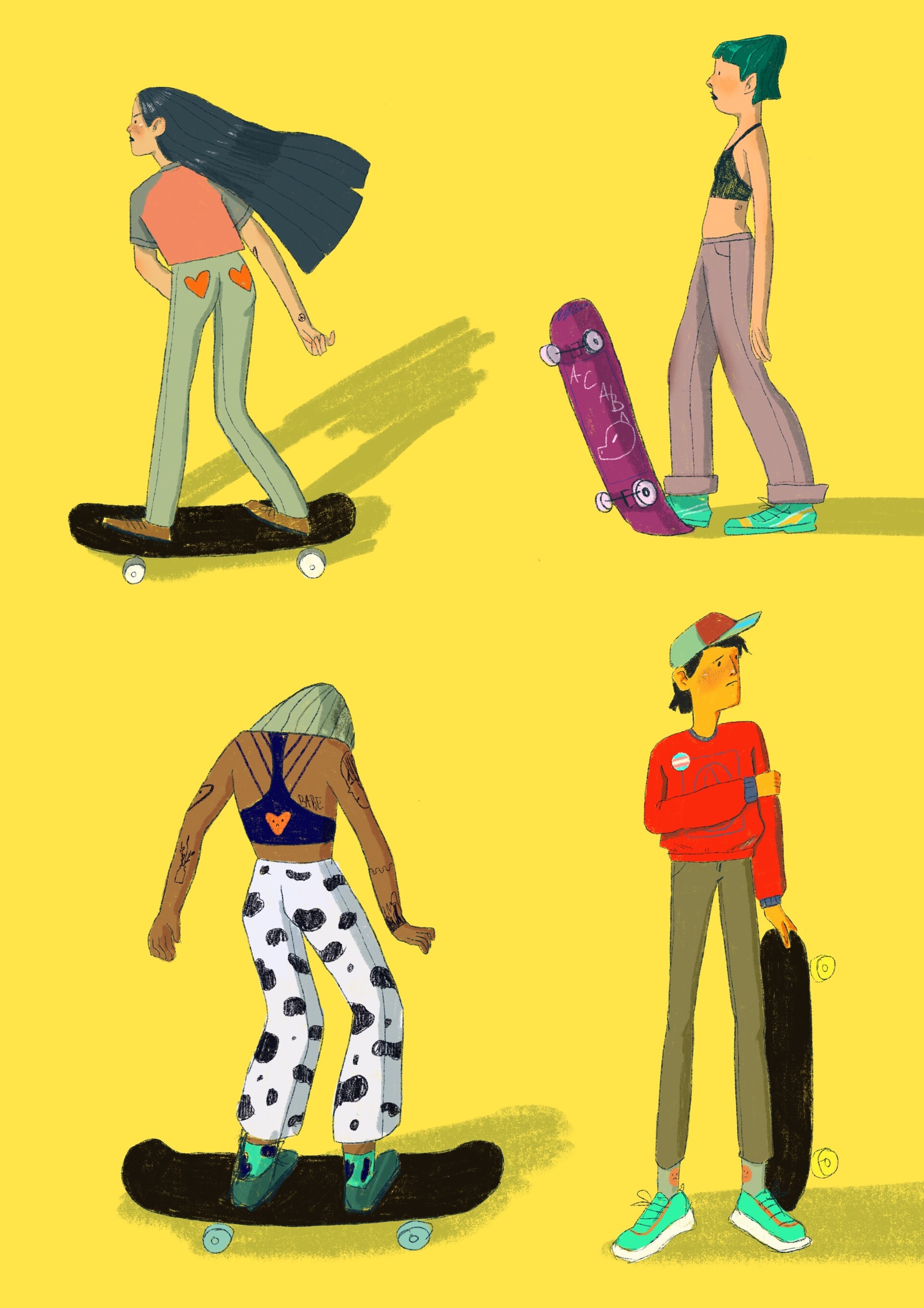 ArtStation - Skaters