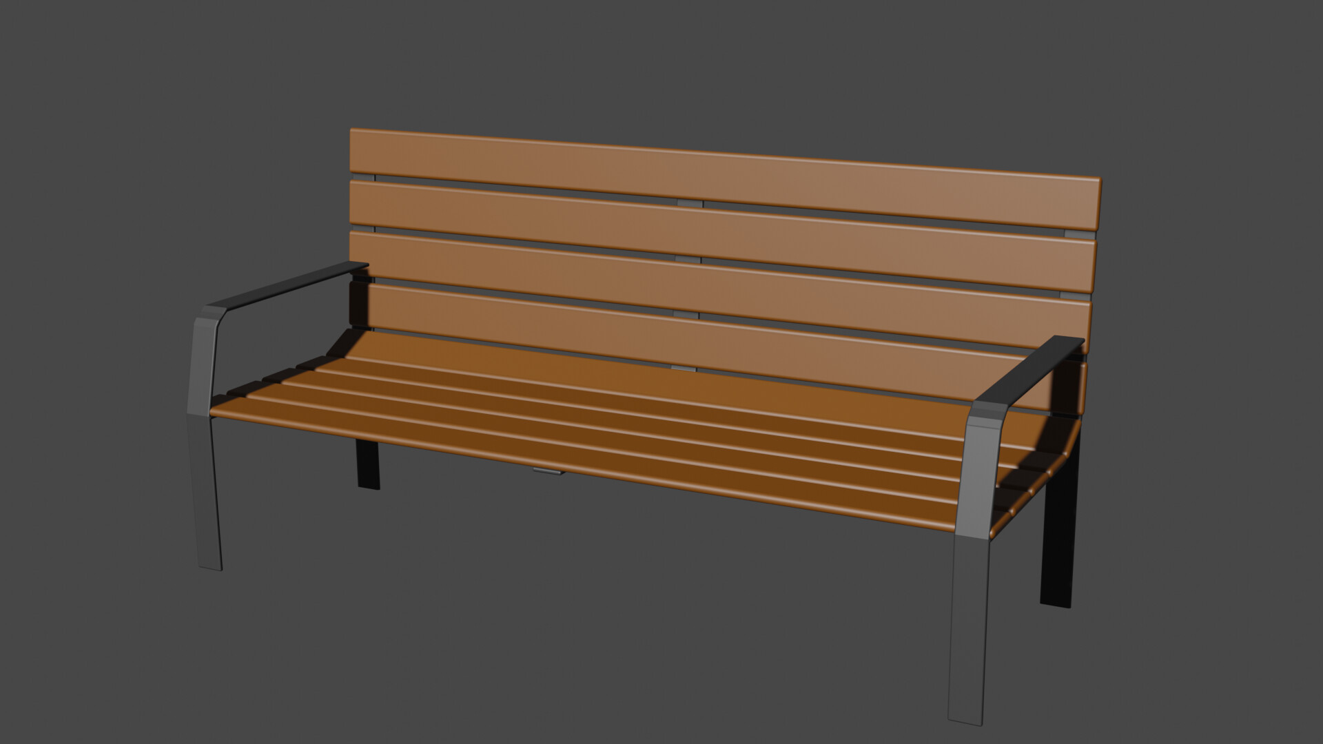 ArtStation - A Simple Park Bench