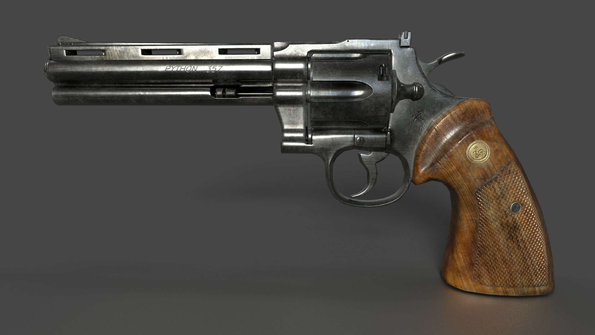 ArtStation - Colt python 357
