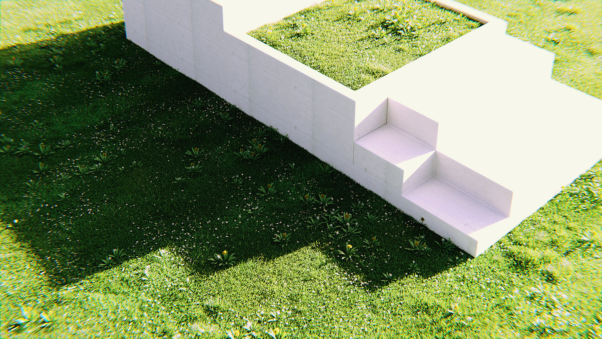 ArtStation - Minimalist Environmental Architecture Scene