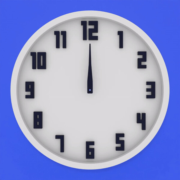 ArtStation - Loopable Clock BLENDER ANIMATION