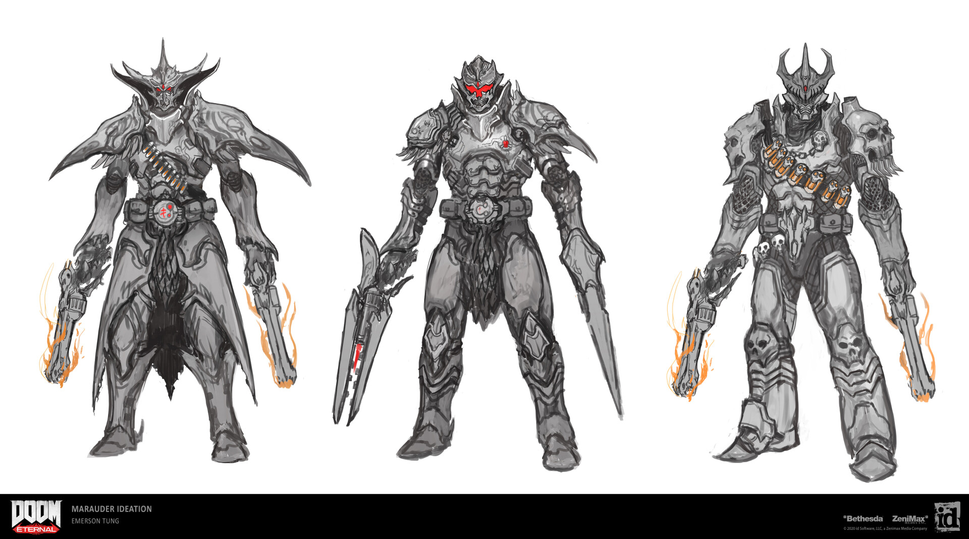 DOOM Eternal Concept Art — Emerson Tung, 41% OFF