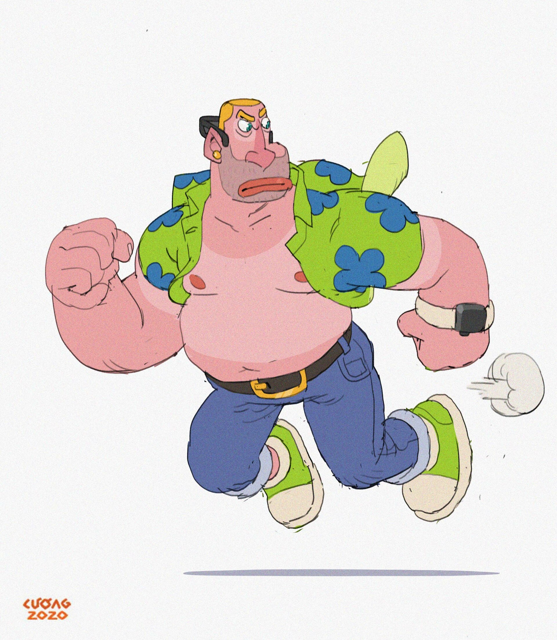 ArtStation - Patrick Man -Nguyễn Việt's OC