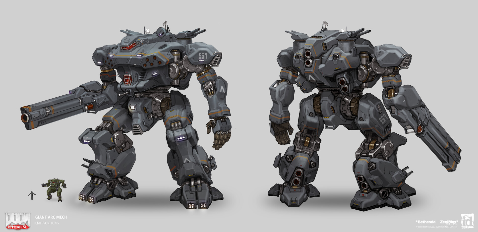 Emerson Tung - DOOM Eternal - ARC Giant Mech