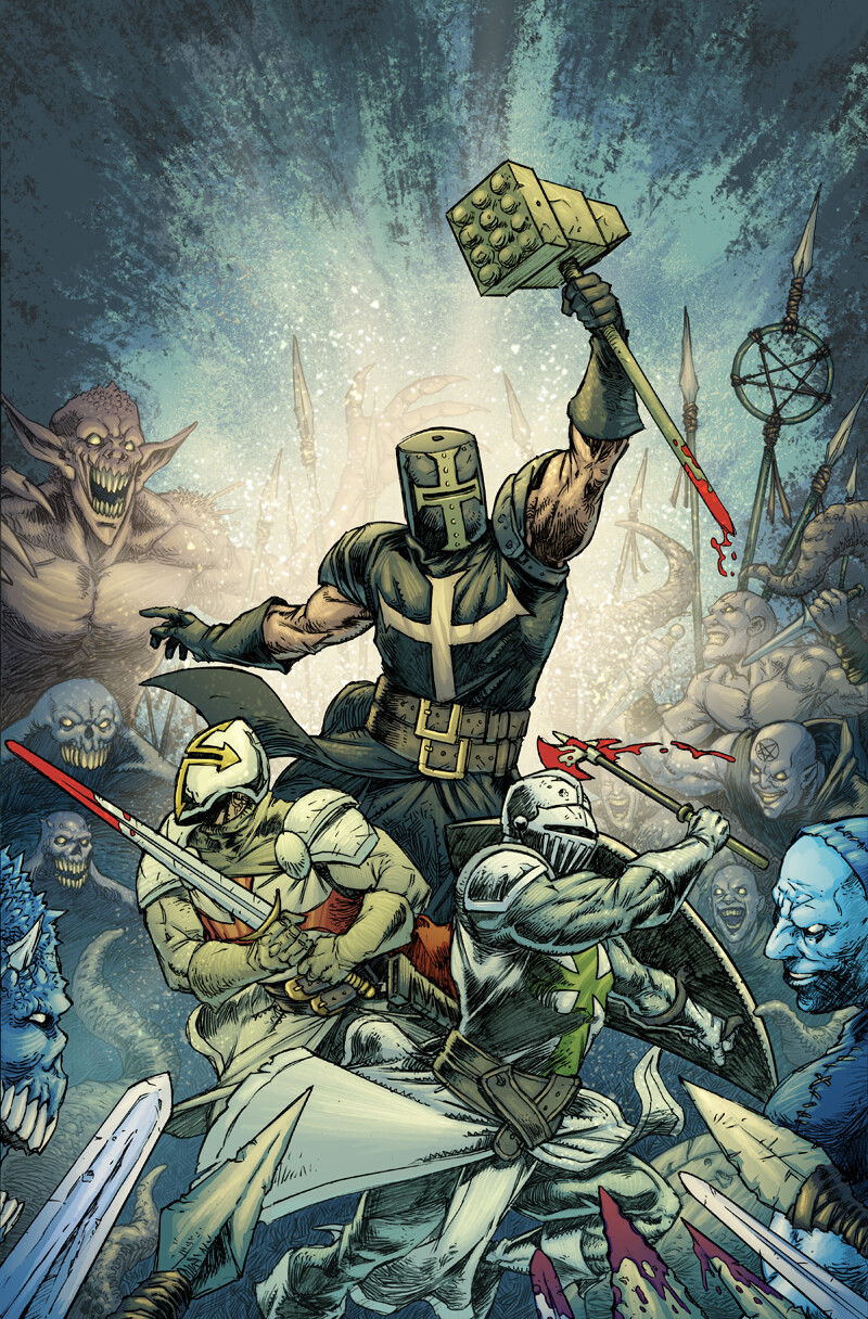 ArtStation - Three Knights Four Days