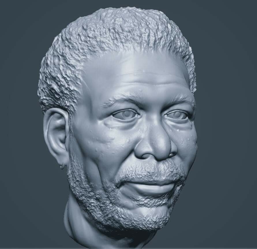 ArtStation - Morgan Freeman