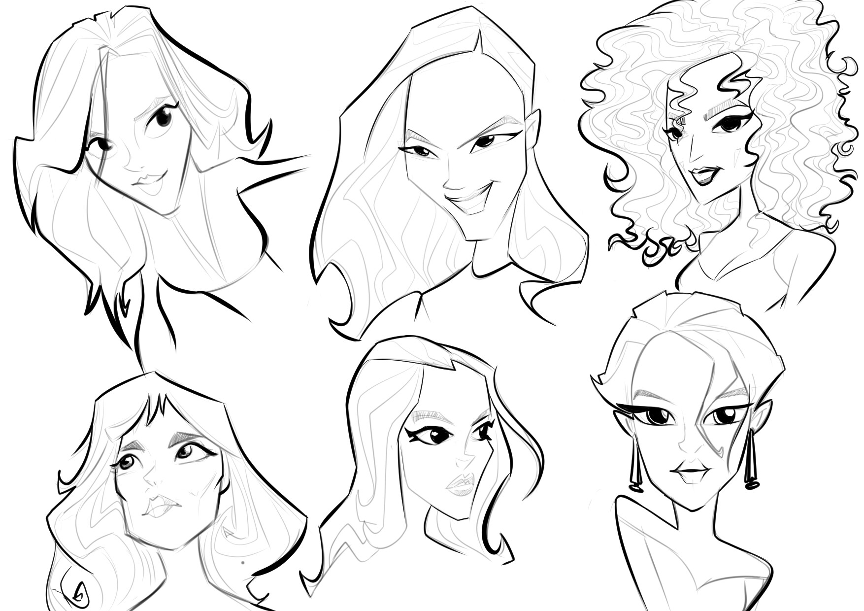 ArtStation - girls 02