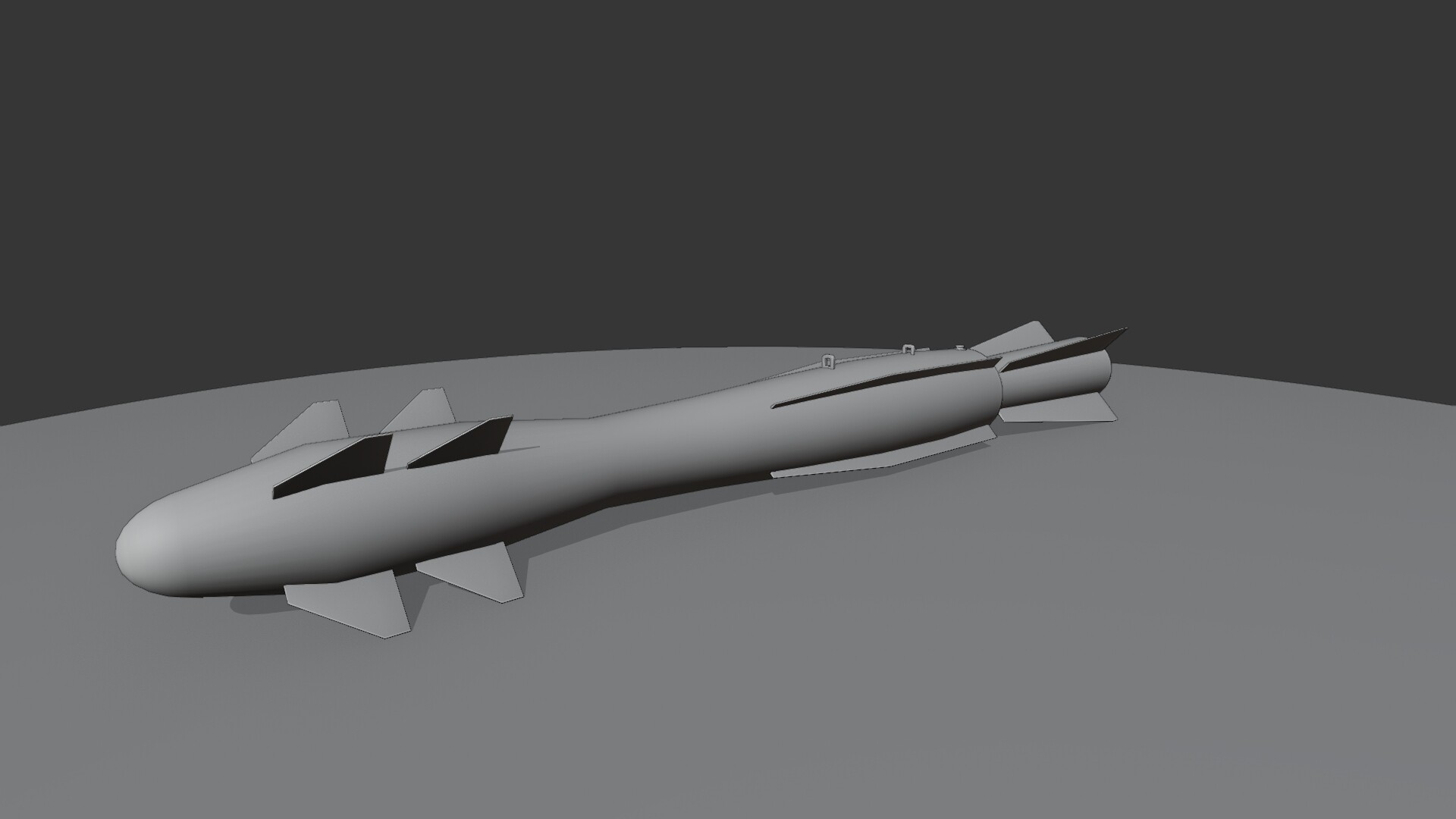 Professor Of How - Rafale's Hammer Missile 3D Model + 4k Textures