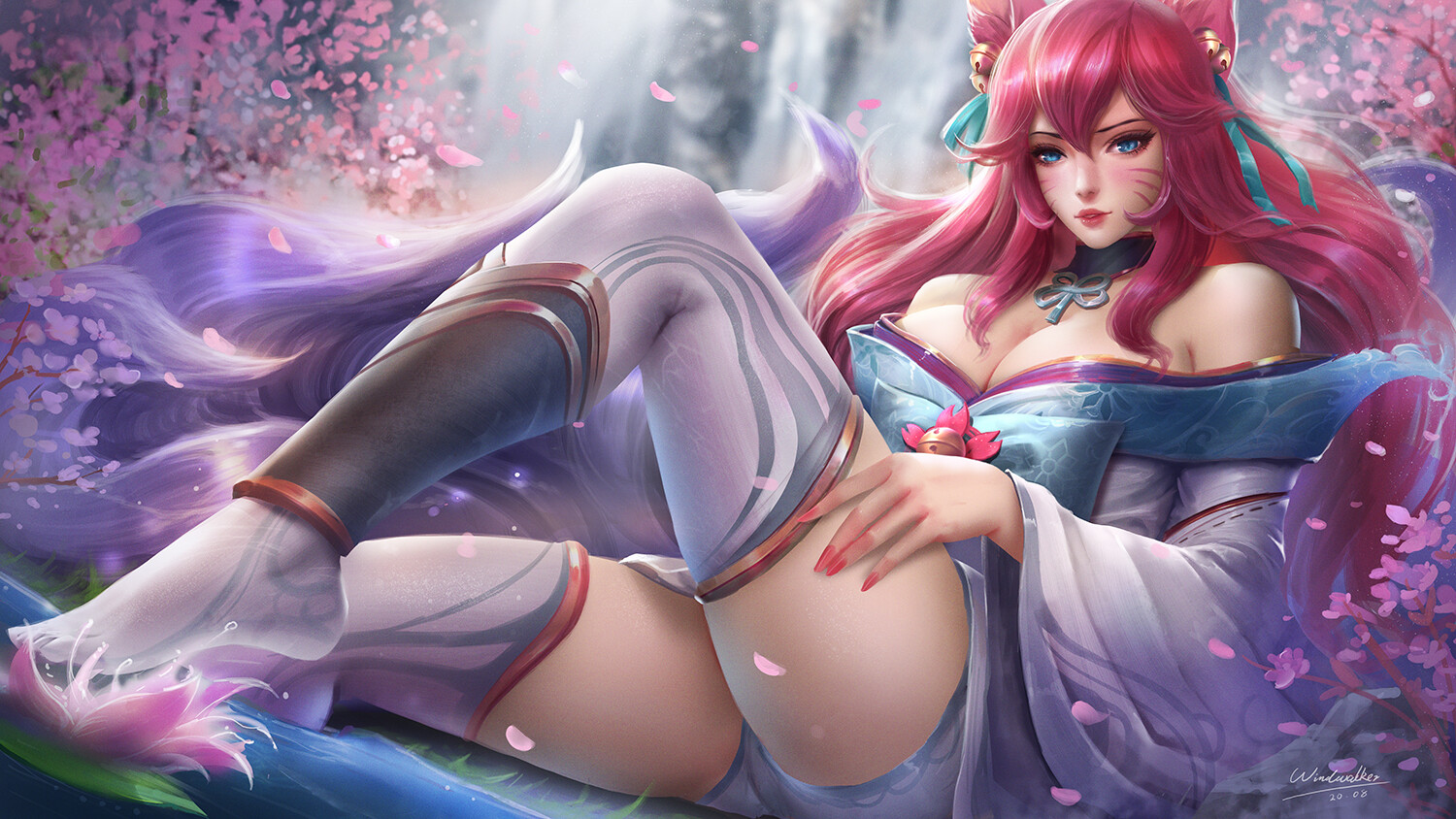 Windwalker Ture - Spirit Blossom Ahri!