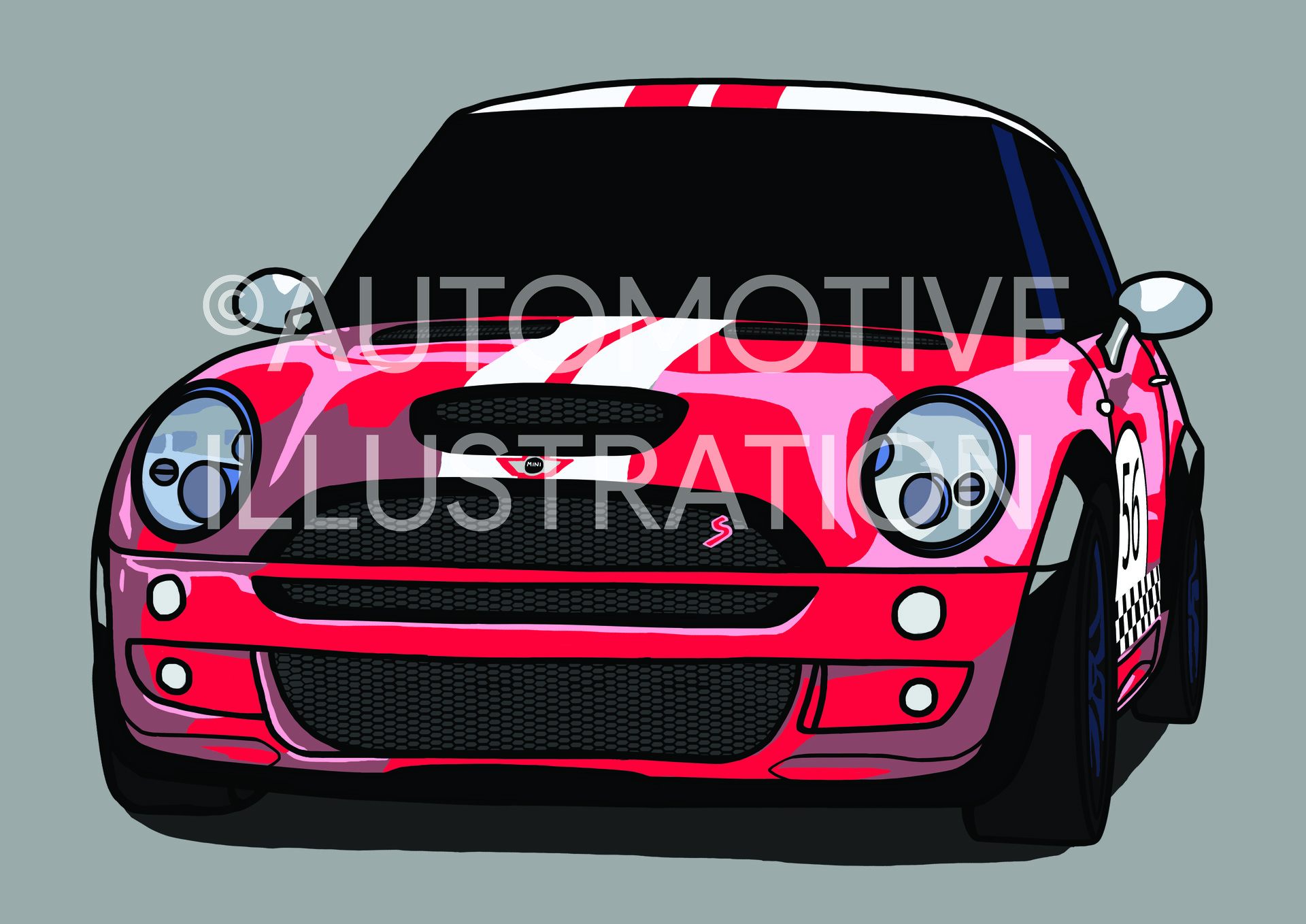 ArtStation - Mini Cooper S