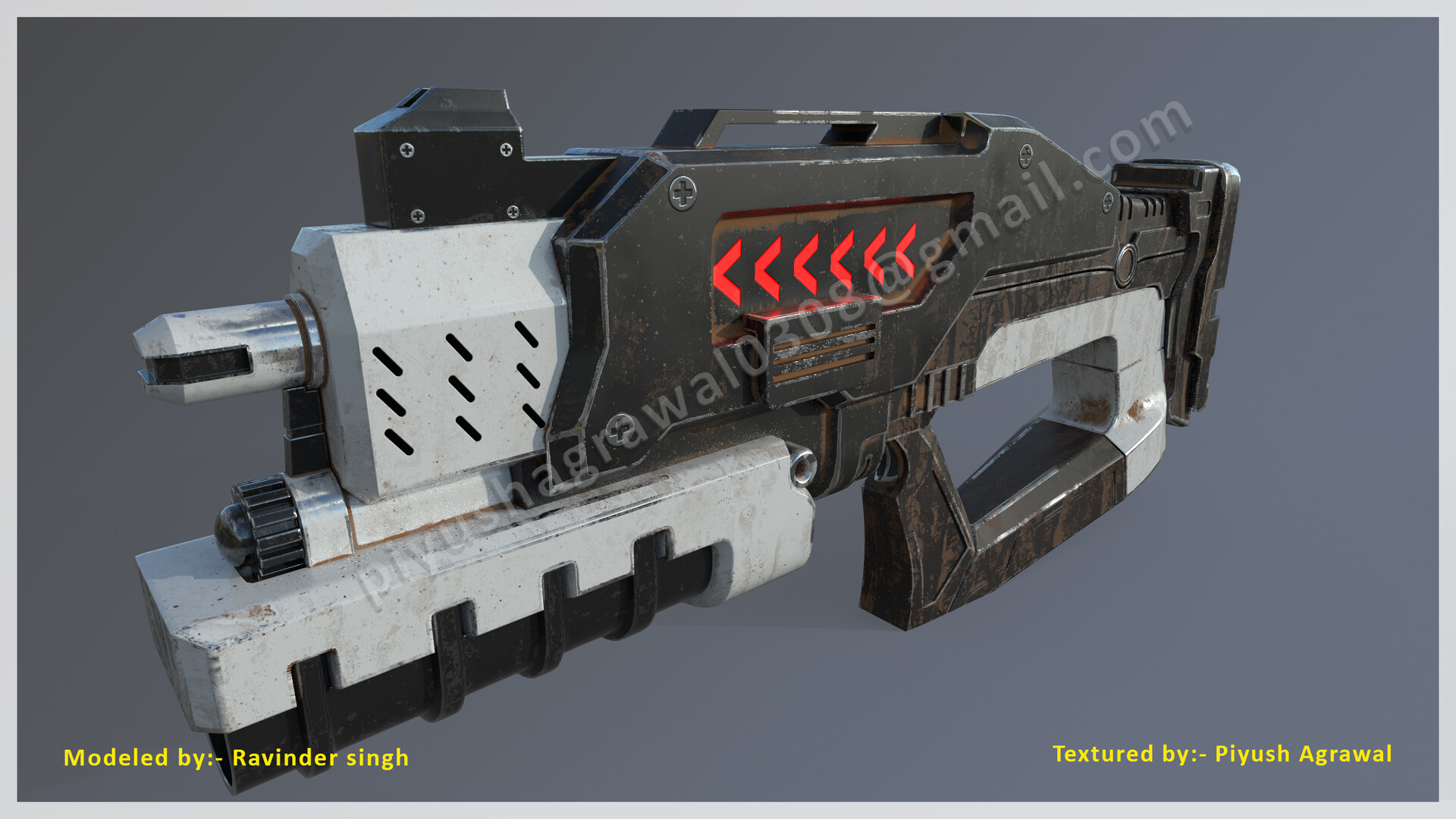 ArtStation - Gun Model