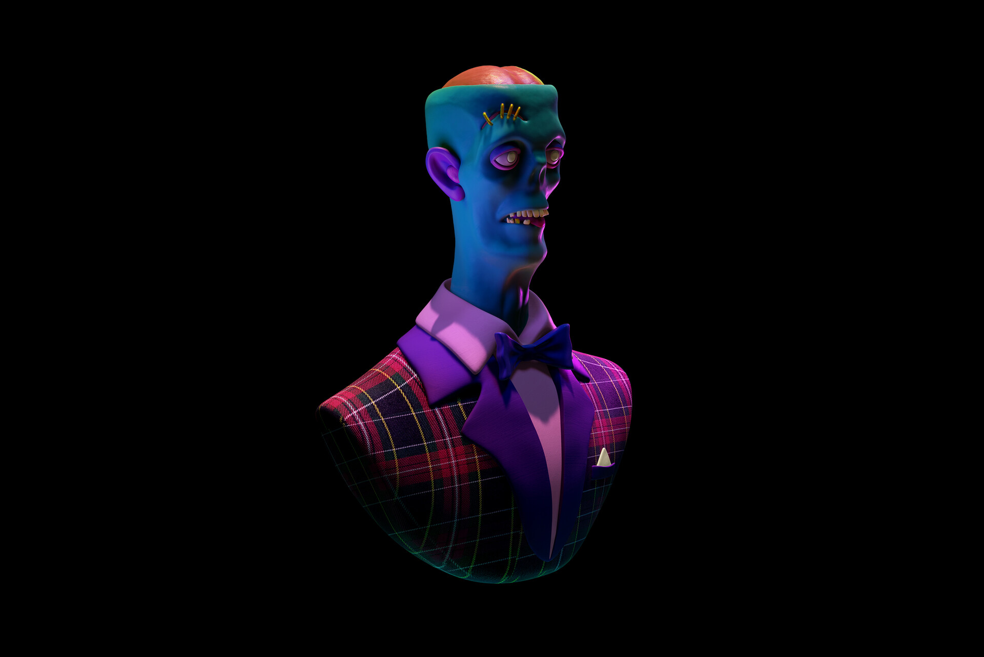ArtStation - Zombie butler