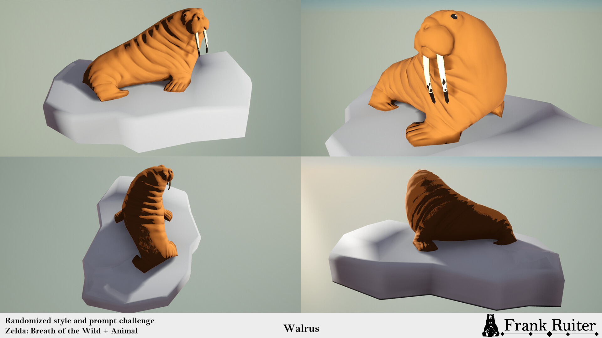 ArtStation - Walrus 3D model