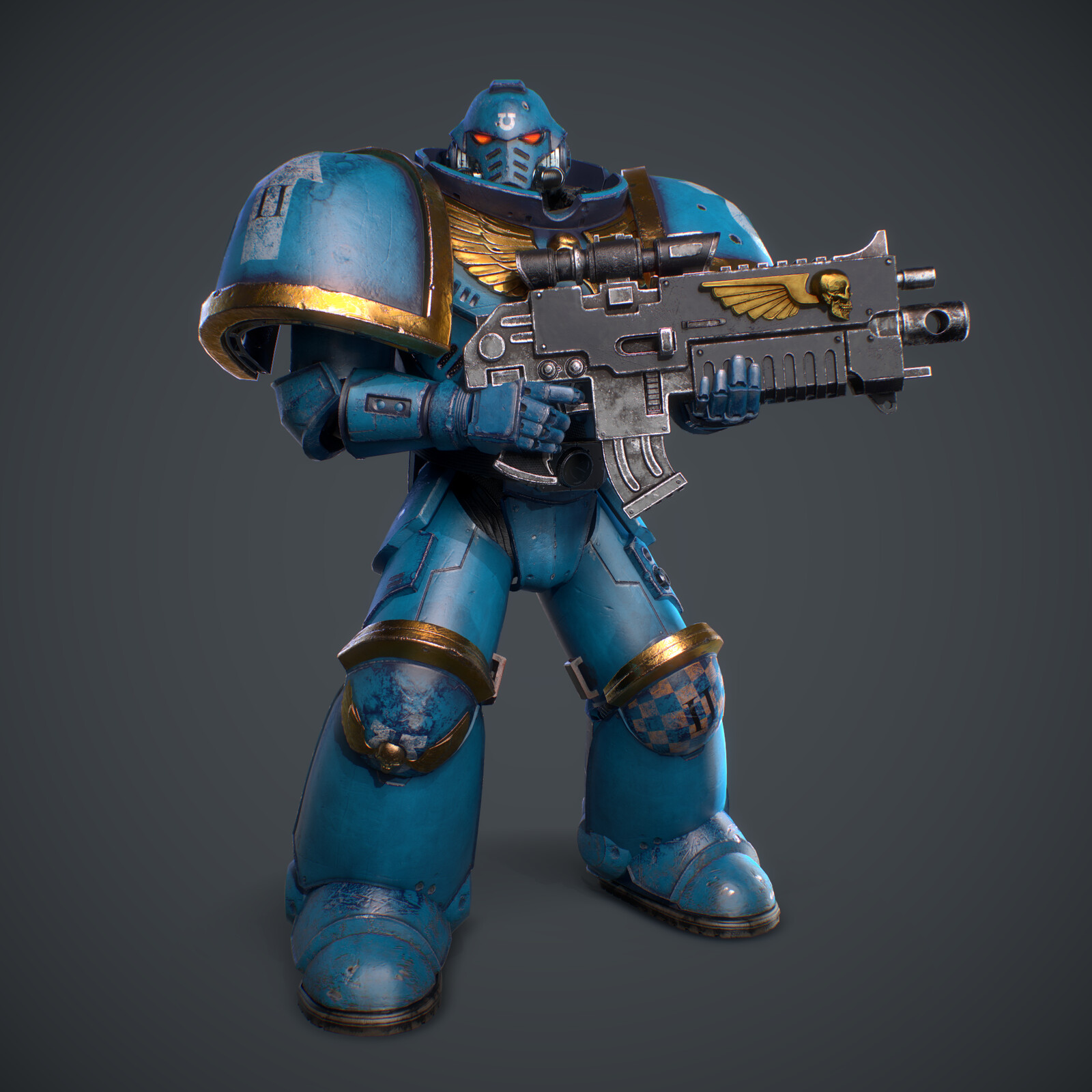 Oliver Miles - Primus Space Marine.