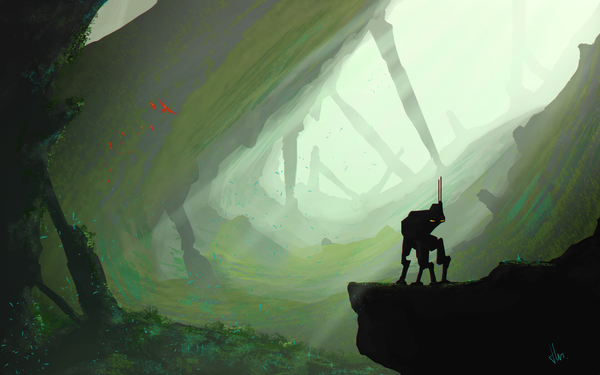 ArtStation - The Green Valley