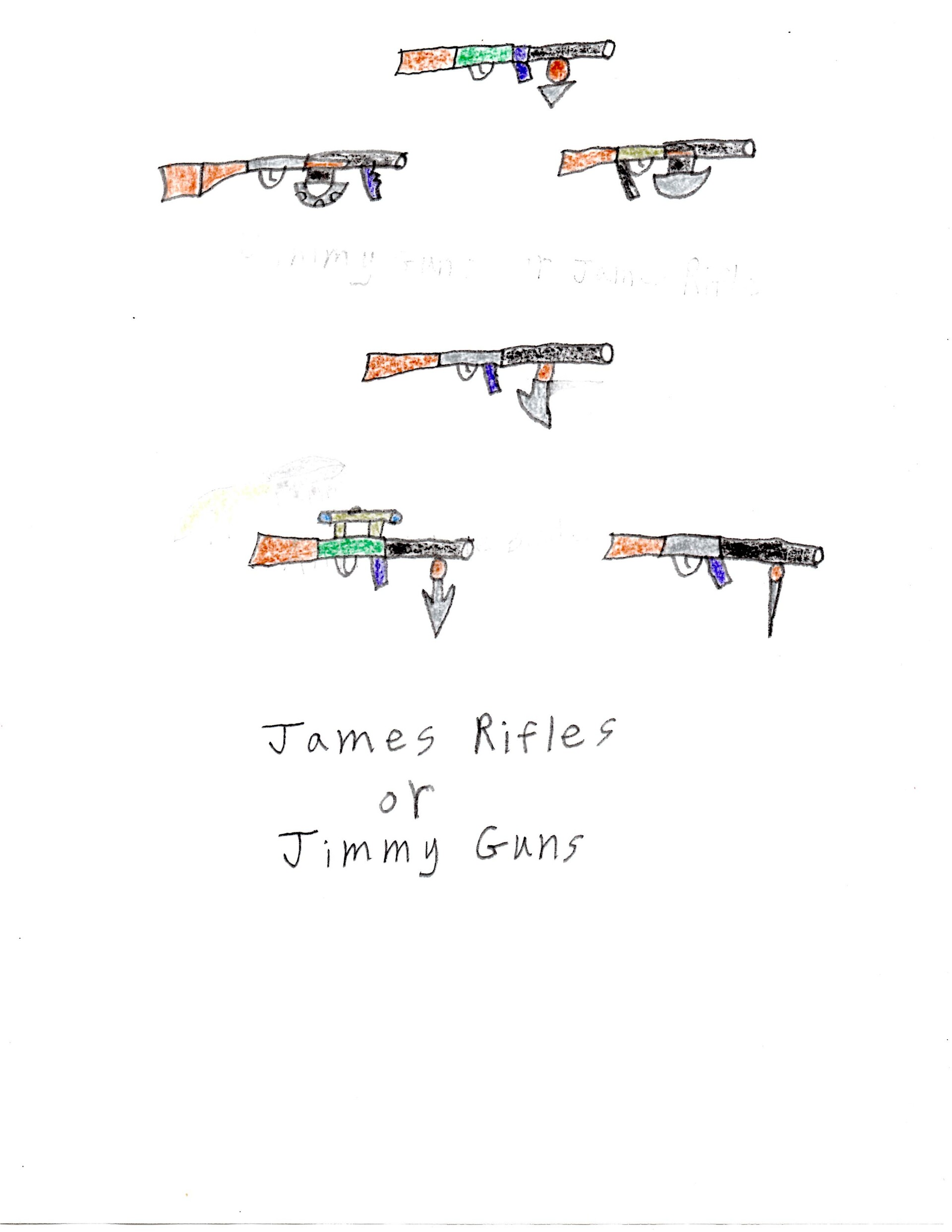 ArtStation - James Rifles or Jimmy Guns