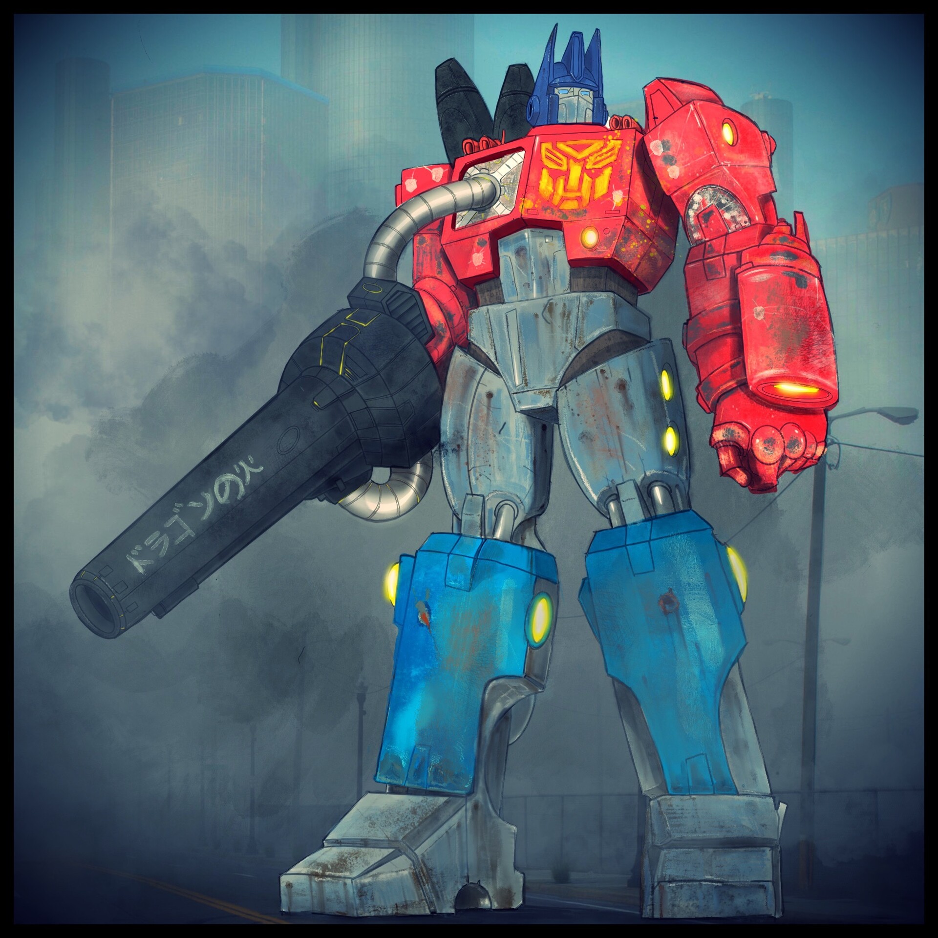 ArtStation - Optimus prime