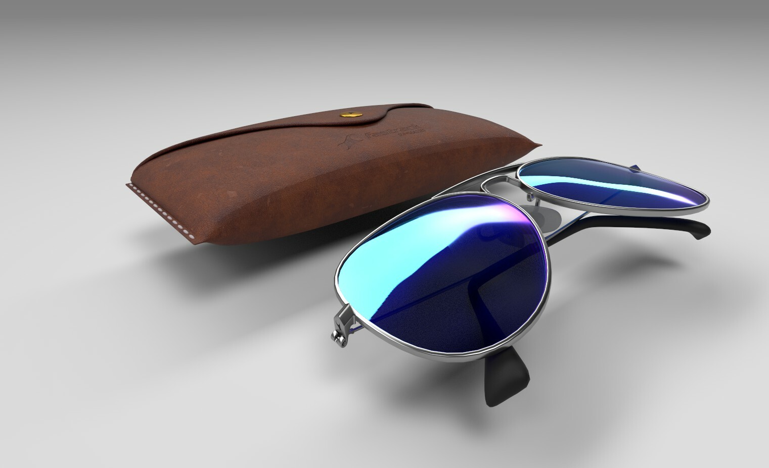 ArtStation - fastrack sunglasses and pouch