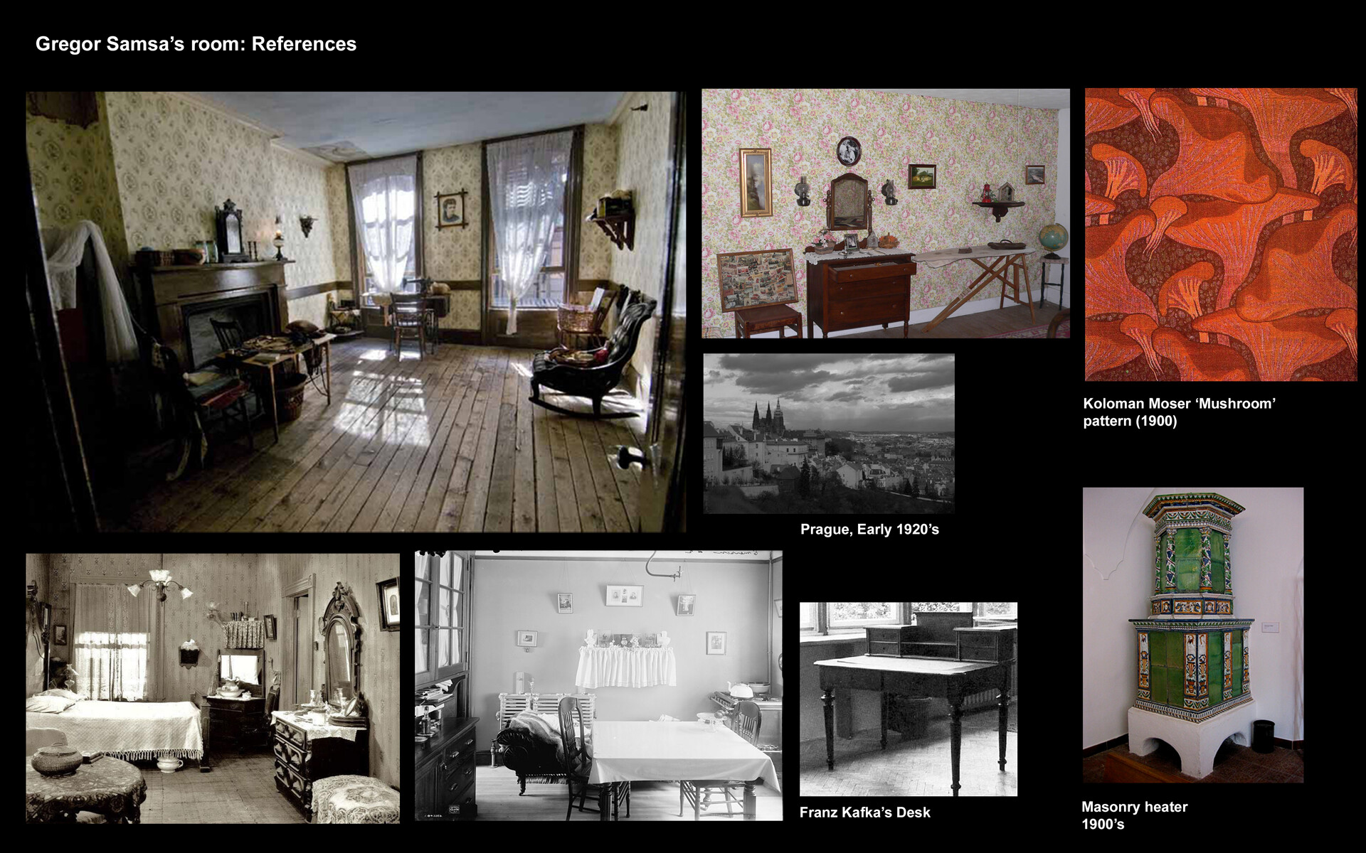 Carlos Castanon - Gregor Samsa's Room - Art Direction