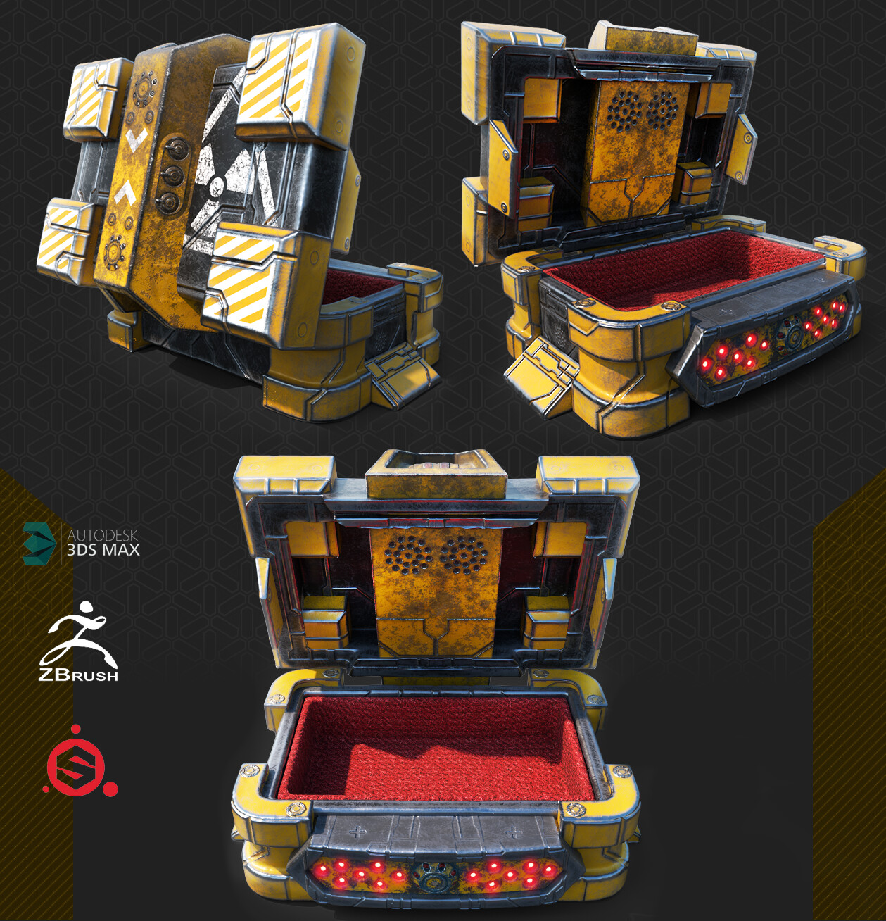 ArtStation - Game Props - Chest