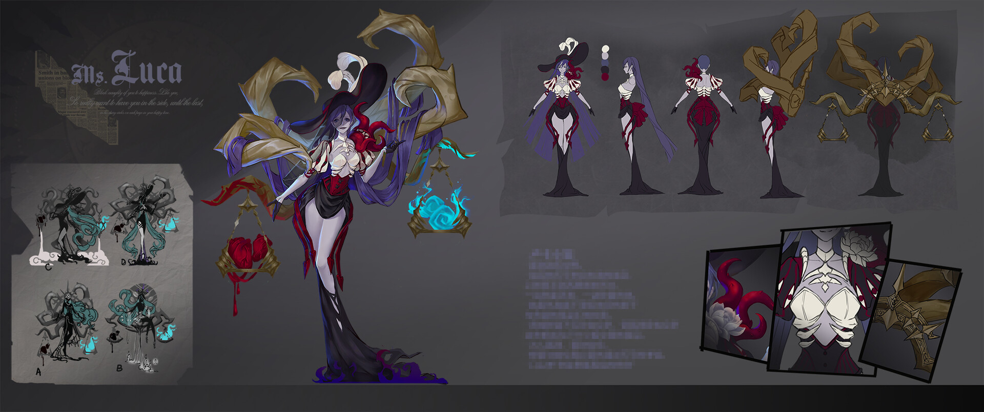 ArtStation - Miss Luca in Cthulhu style