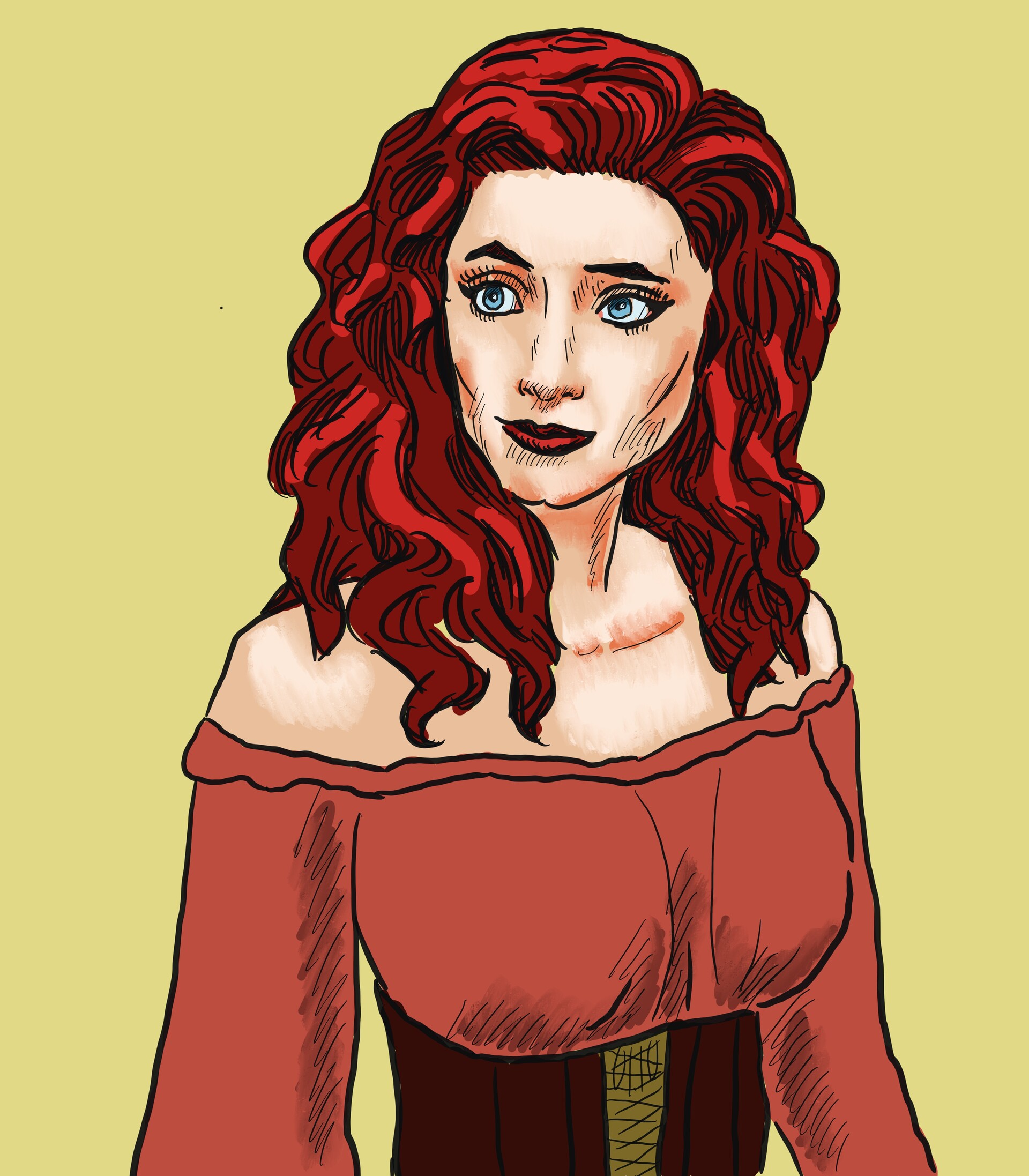 ArtStation - Princess Self Portrait