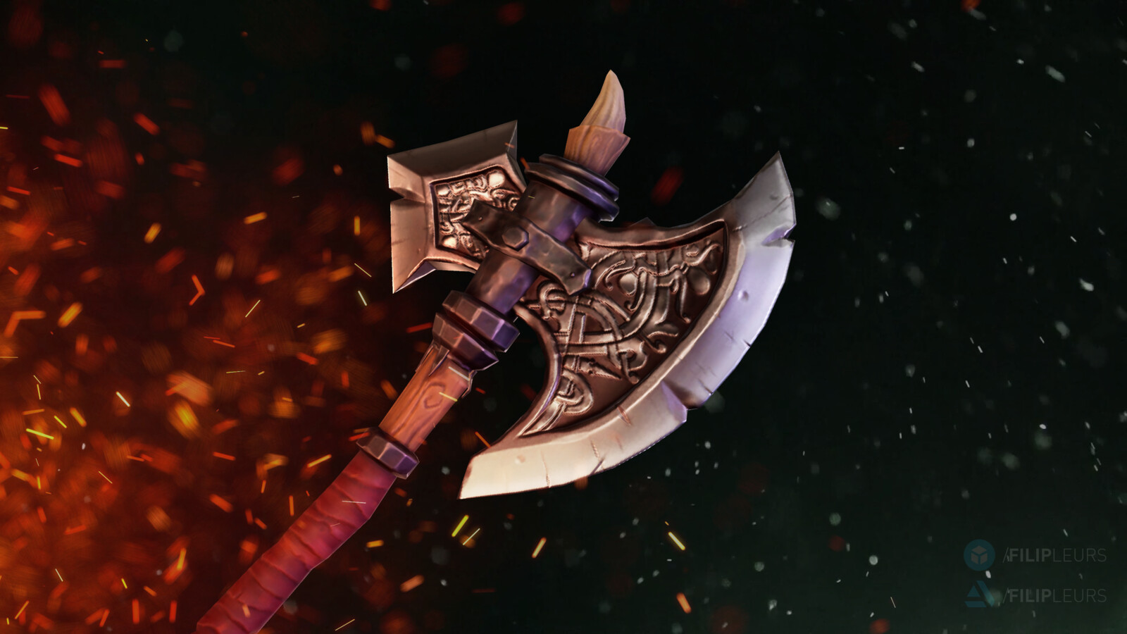 Filip Leurs - Skeggøx - the Viking Axe