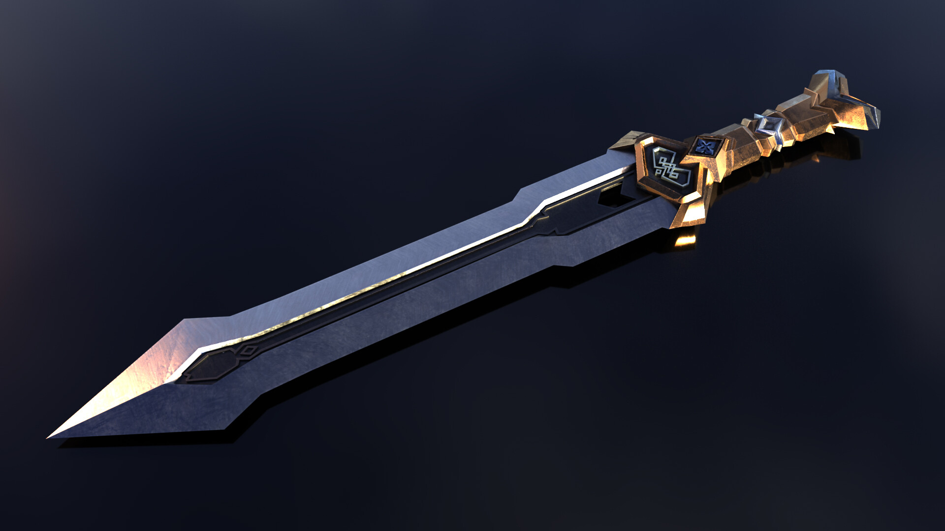 ArtStation - Deathless_Thorin's Sword