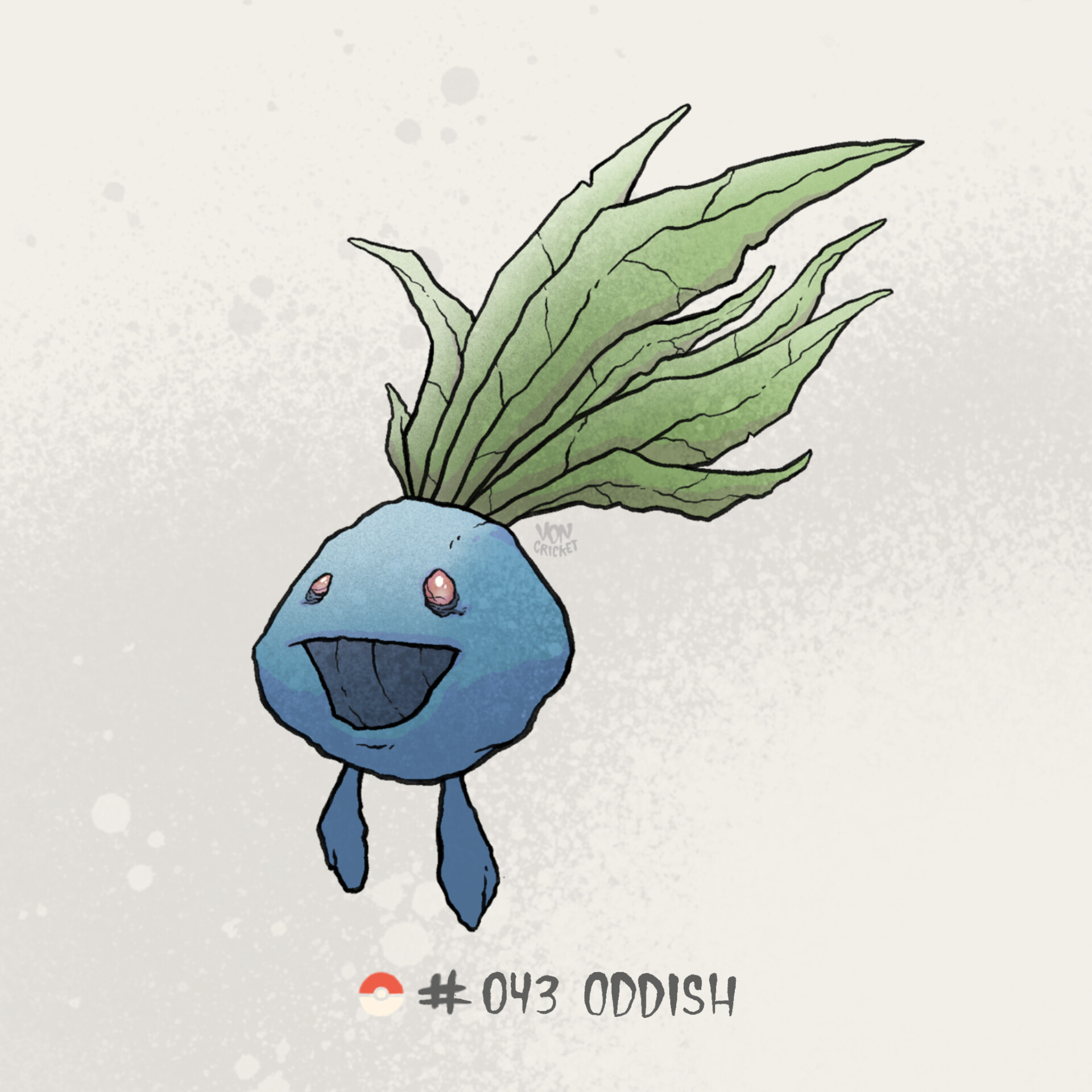ArtStation - #043 Oddish
