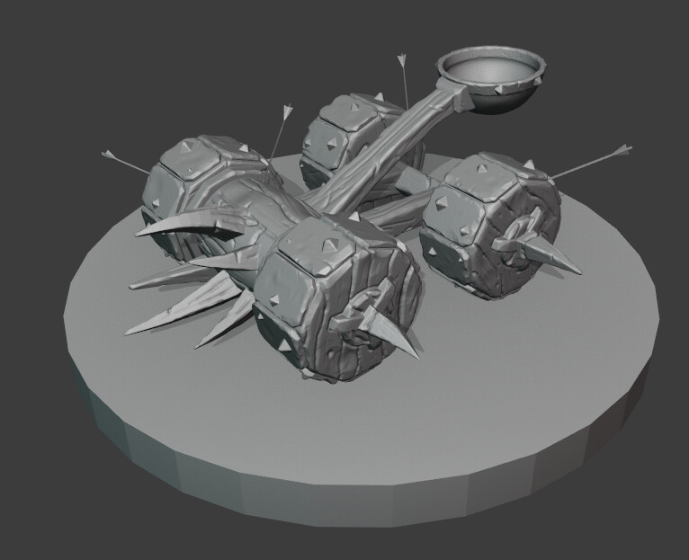 ArtStation - Orc Catapult
