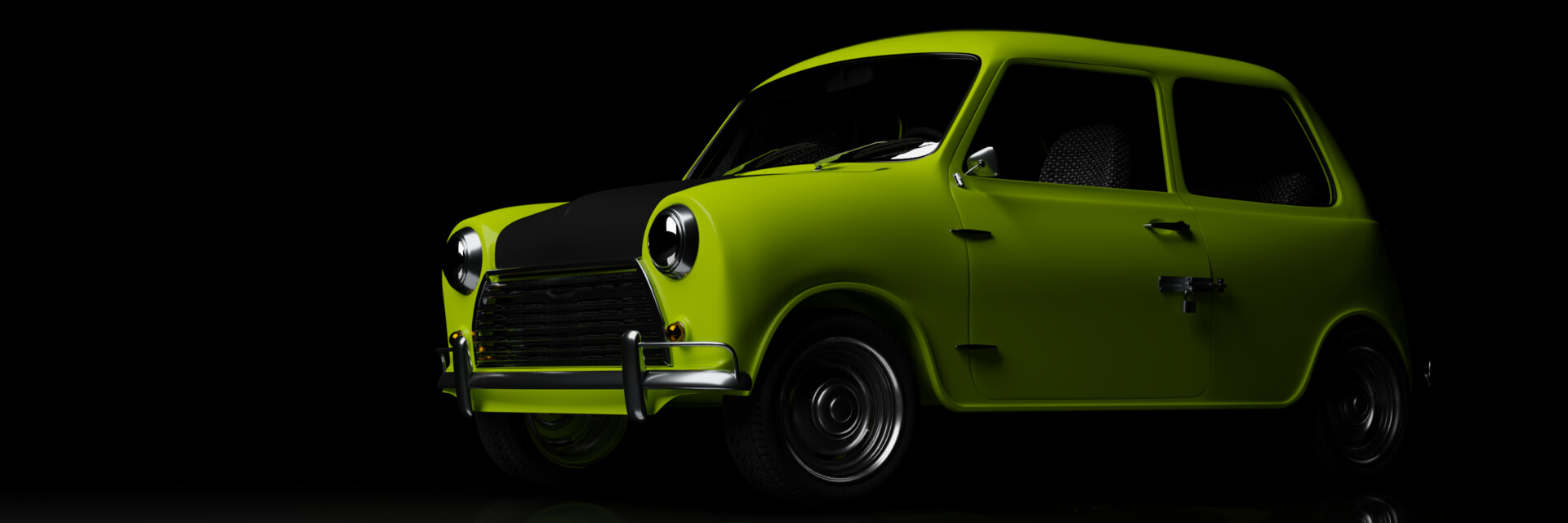 ArtStation - Mr.Bean Car Mini 1000