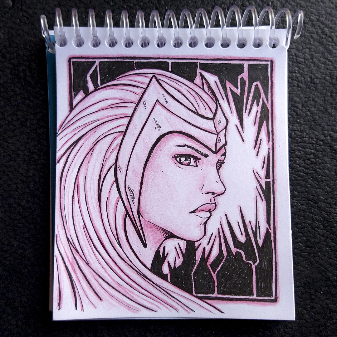 ArtStation - Ink Practice 07