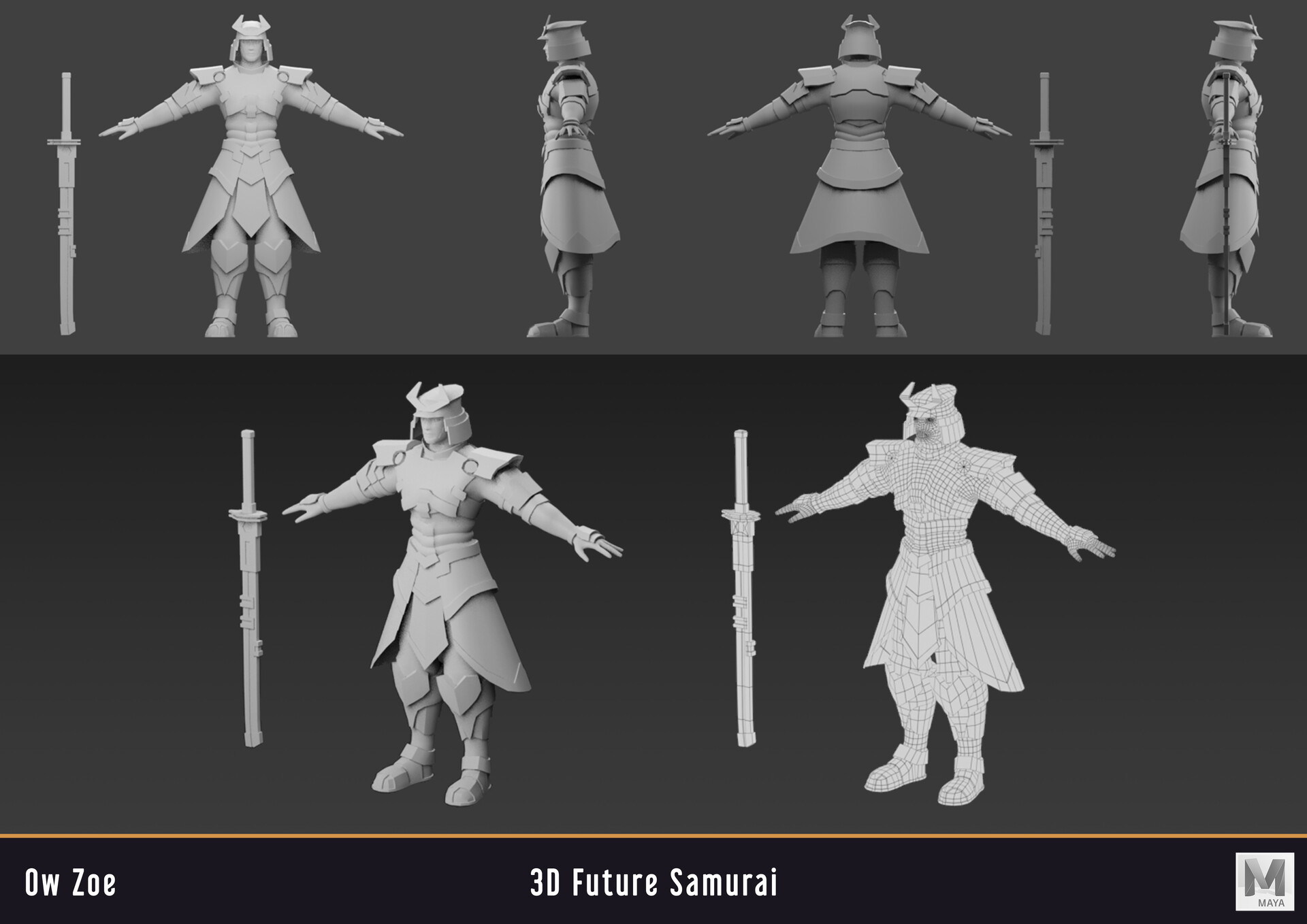 ArtStation - Future Samurai