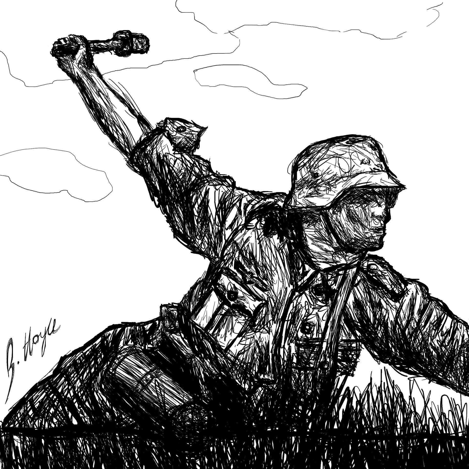 ArtStation - Sketchy War