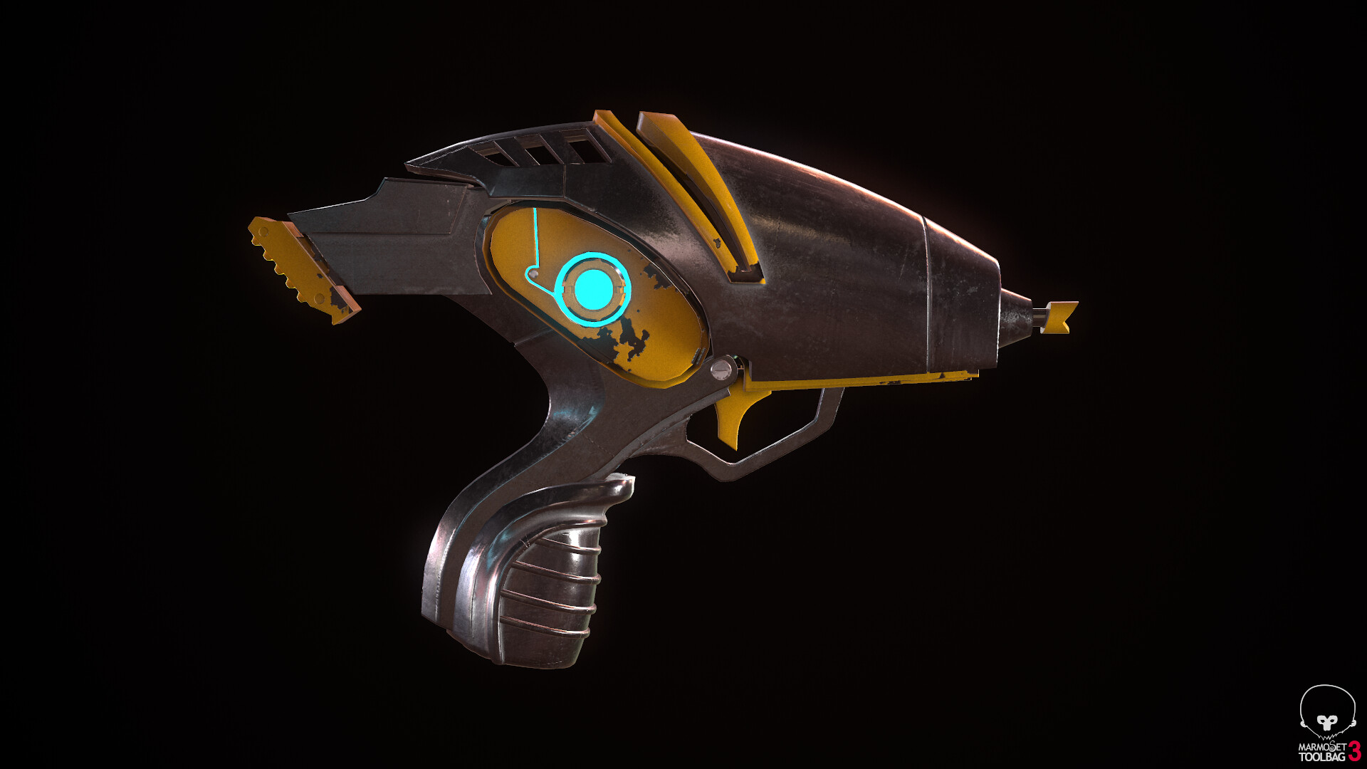 ArtStation - Alien Pistol