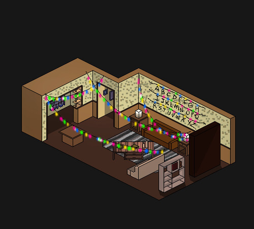 ArtStation - Stranger Things Pixel-art