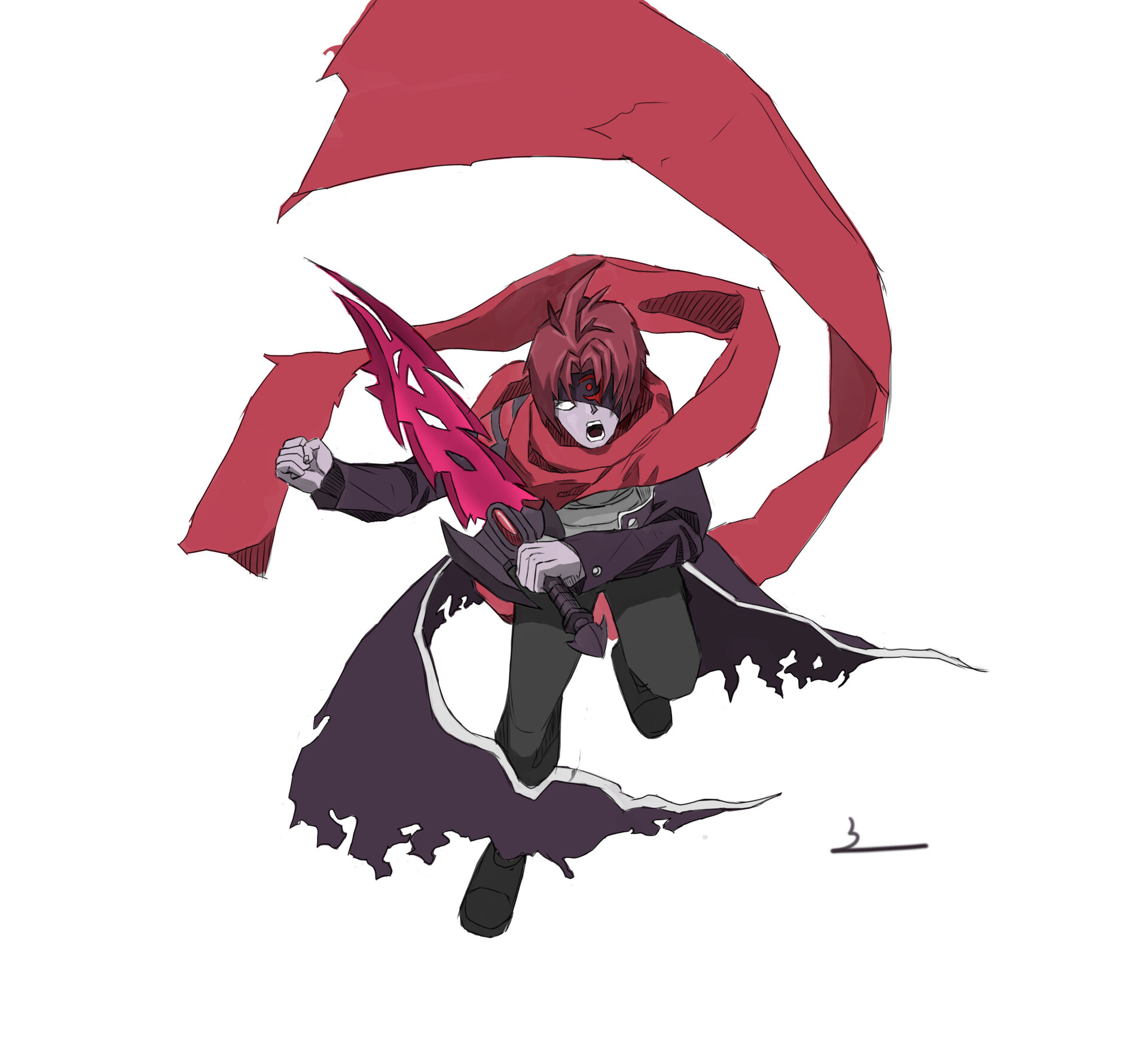 ArtStation - maplestory character damien